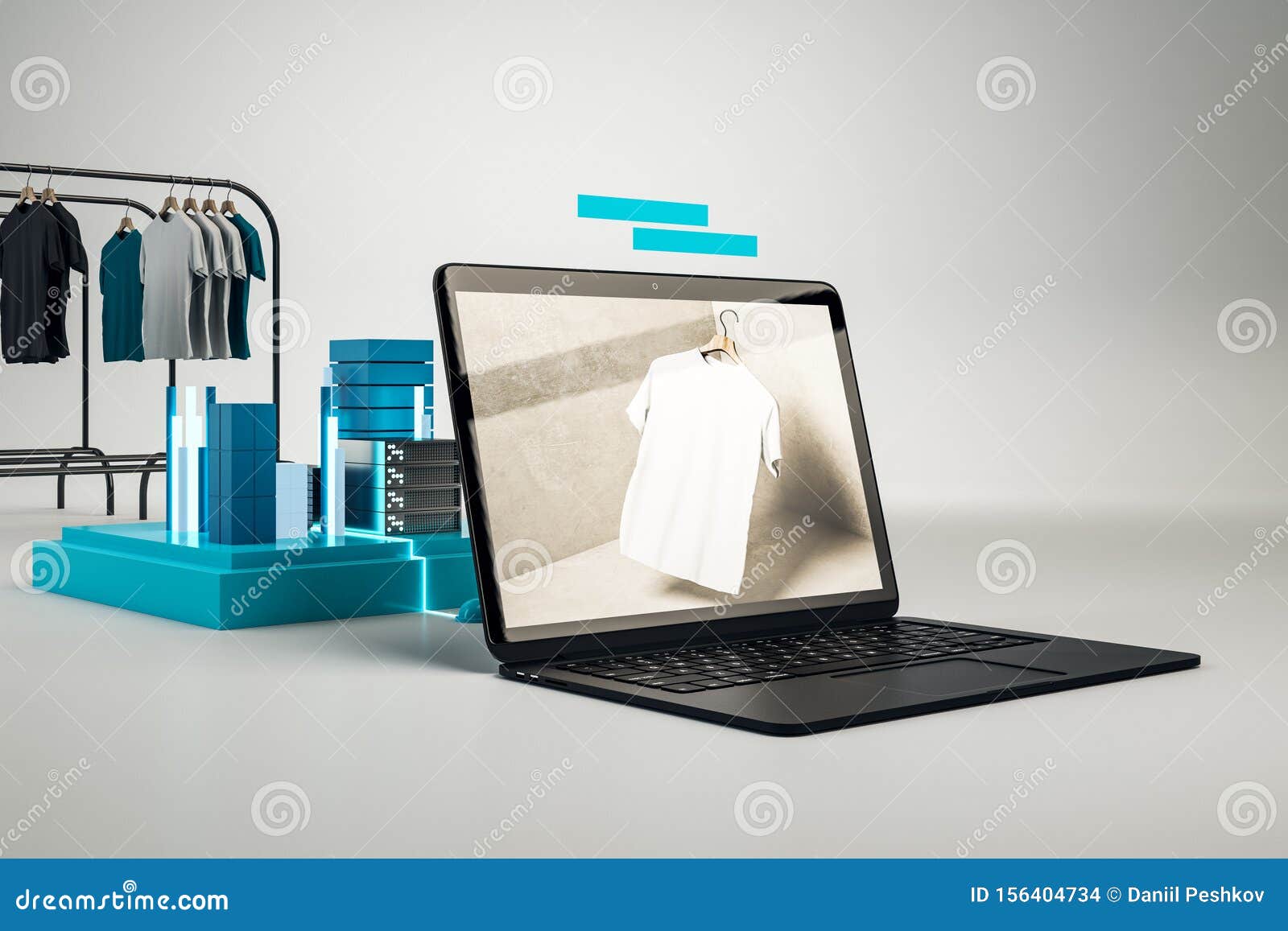 Creative Online Shopping Concept Editorial Stock Image - Illustration ...