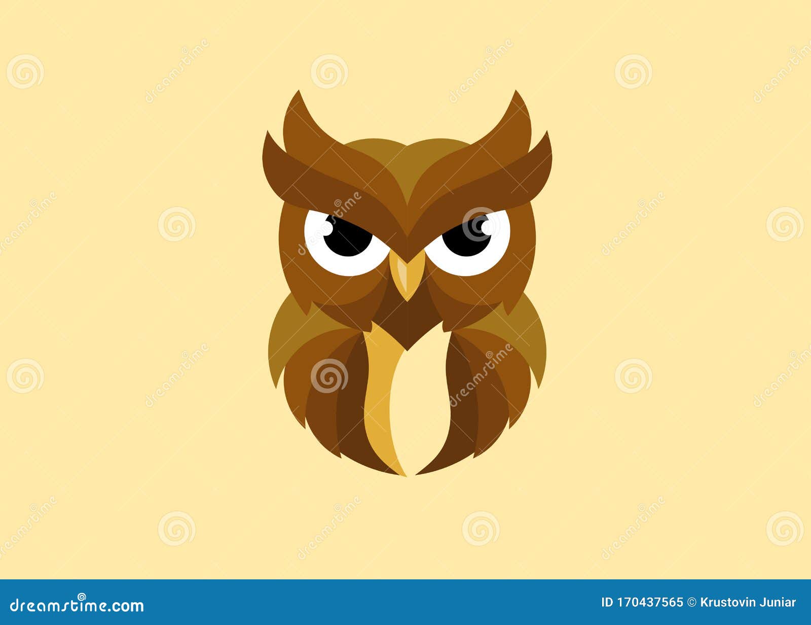 Creative Owl Logo Vector in Modern Colorful Logo Stock Vector ...