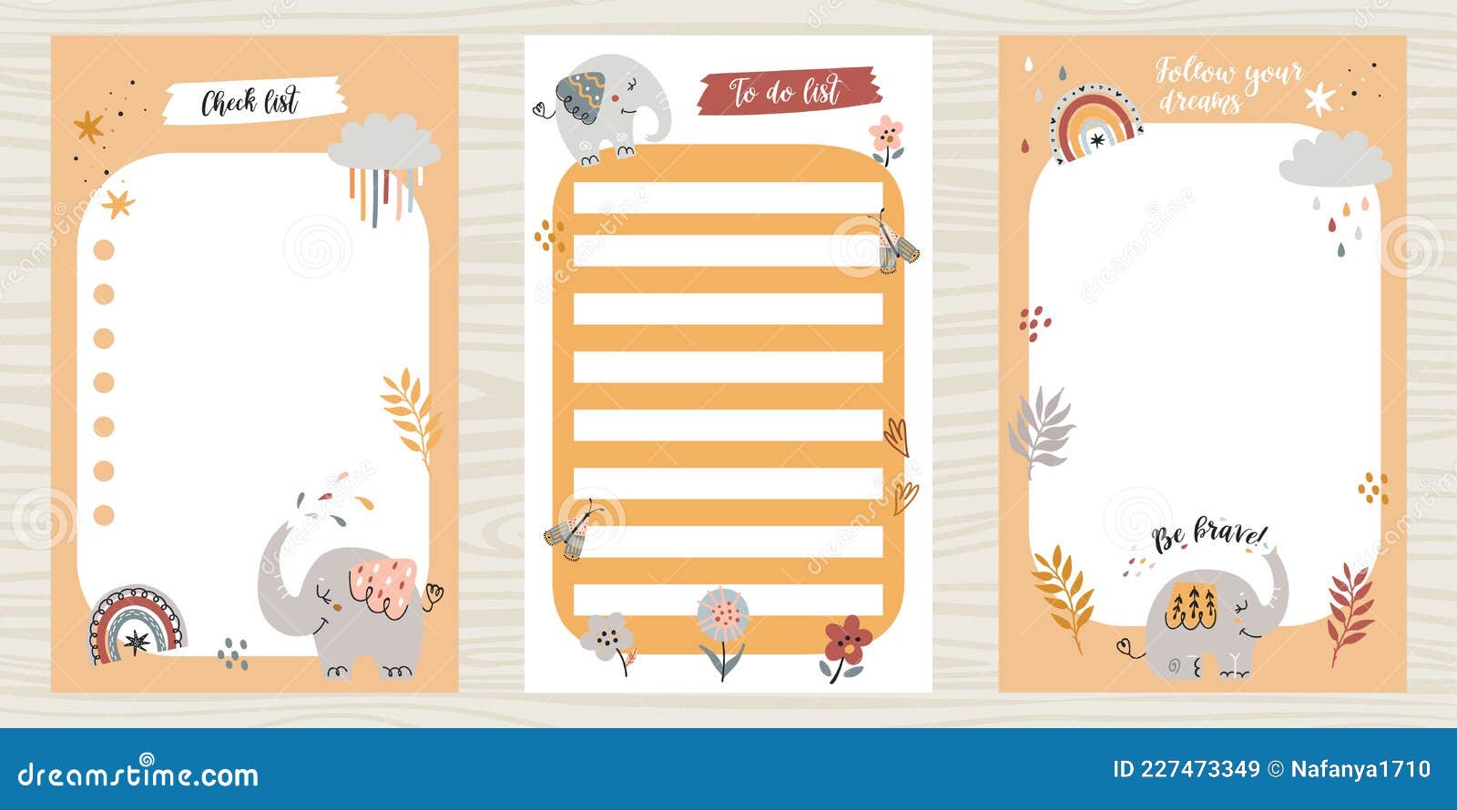 Creative Pack of To Do Lists Stock Illustration - Illustration of ...