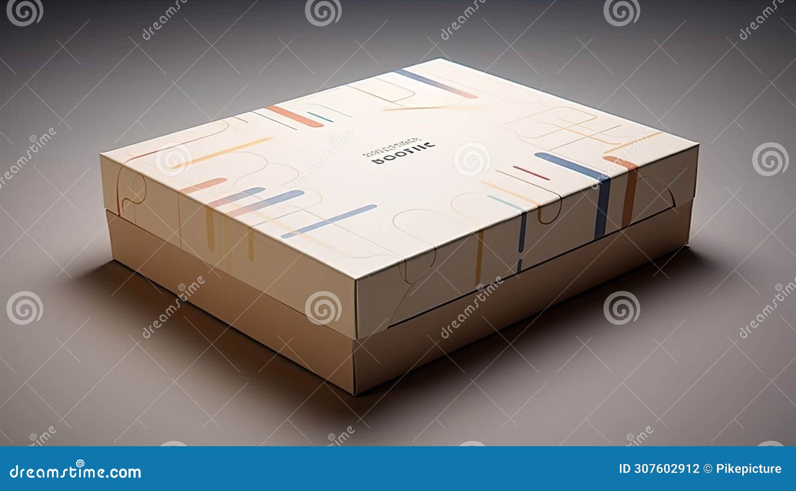 Creative Package Design Box Stock Illustration - Illustration of ...