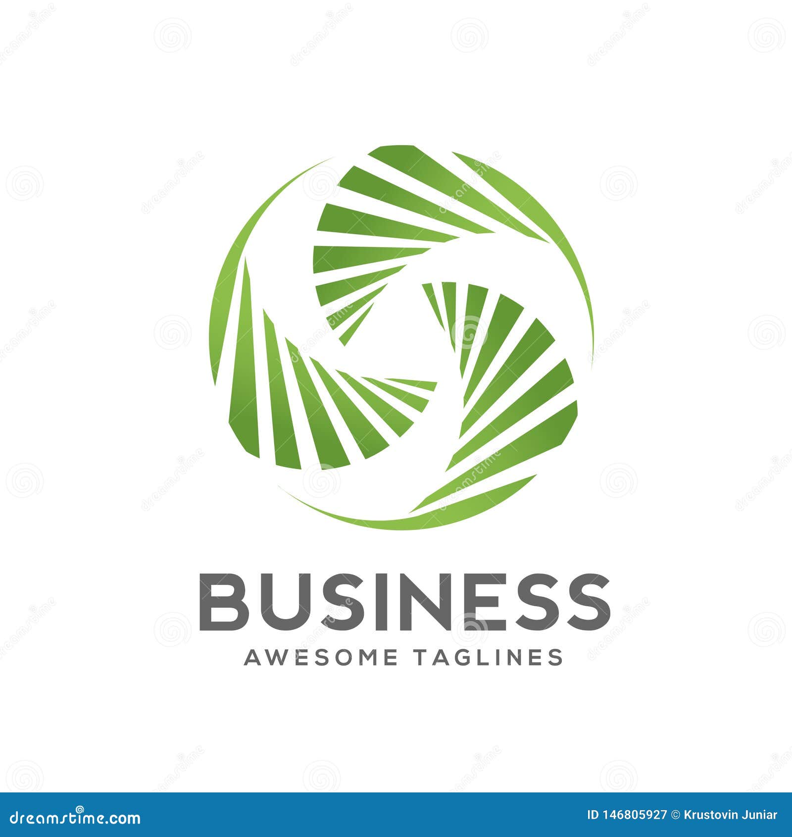 Creative Palm Leaf Swirl Logo Stock Vector - Illustration of colorful ...