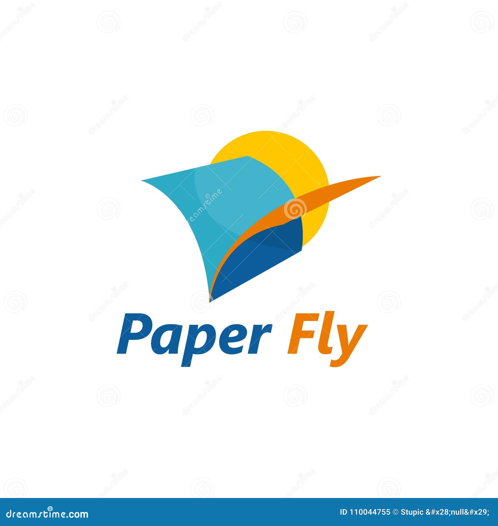 Creative Paper Logo Vector Art Logo Stock Illustration - Illustration ...