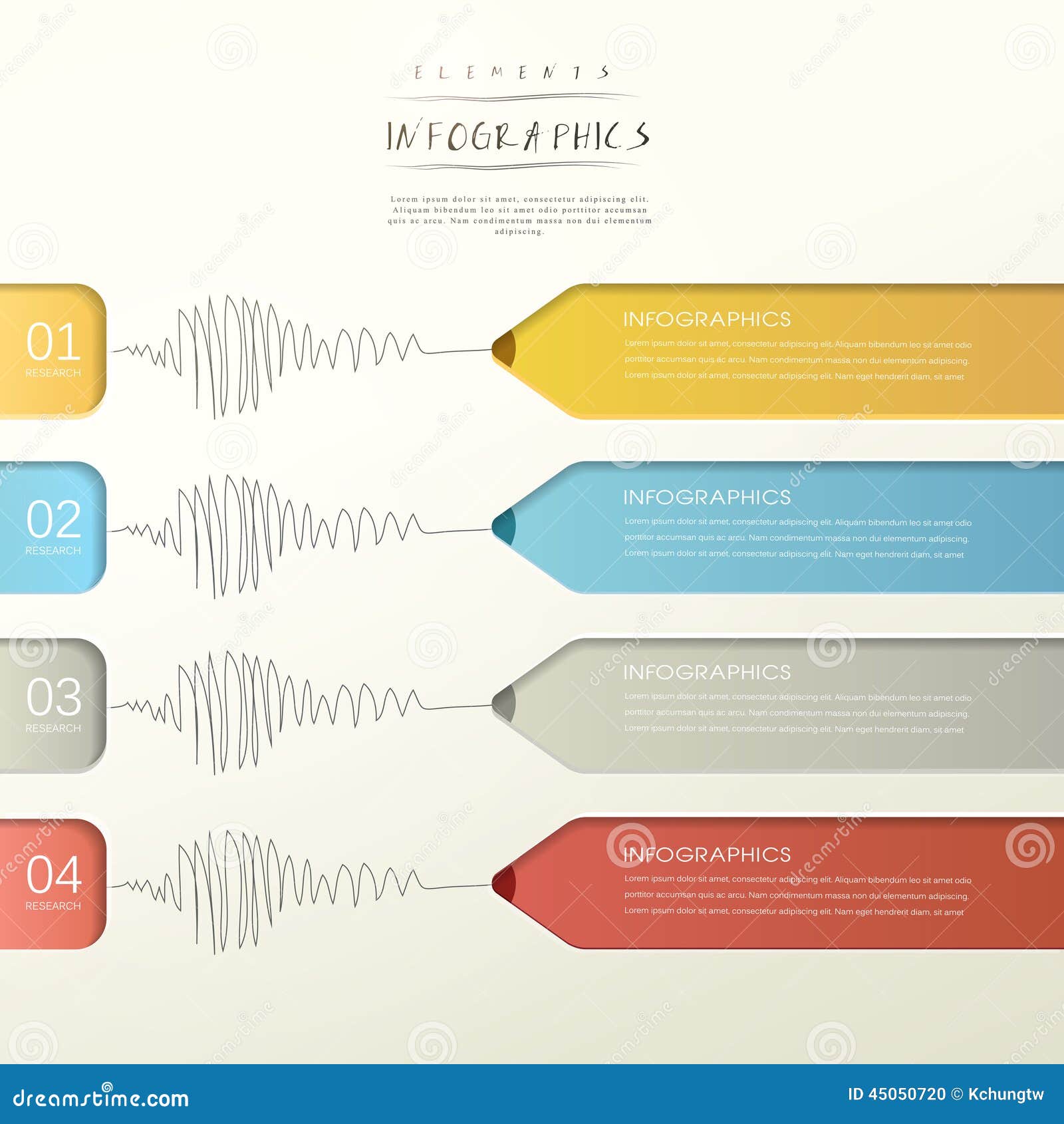 Creative Paper Pencil Bar Chart Infographic Elements Stock Vector ... Creative Paper Pencil Bar Chart Infographic Elements Stock Vector ...