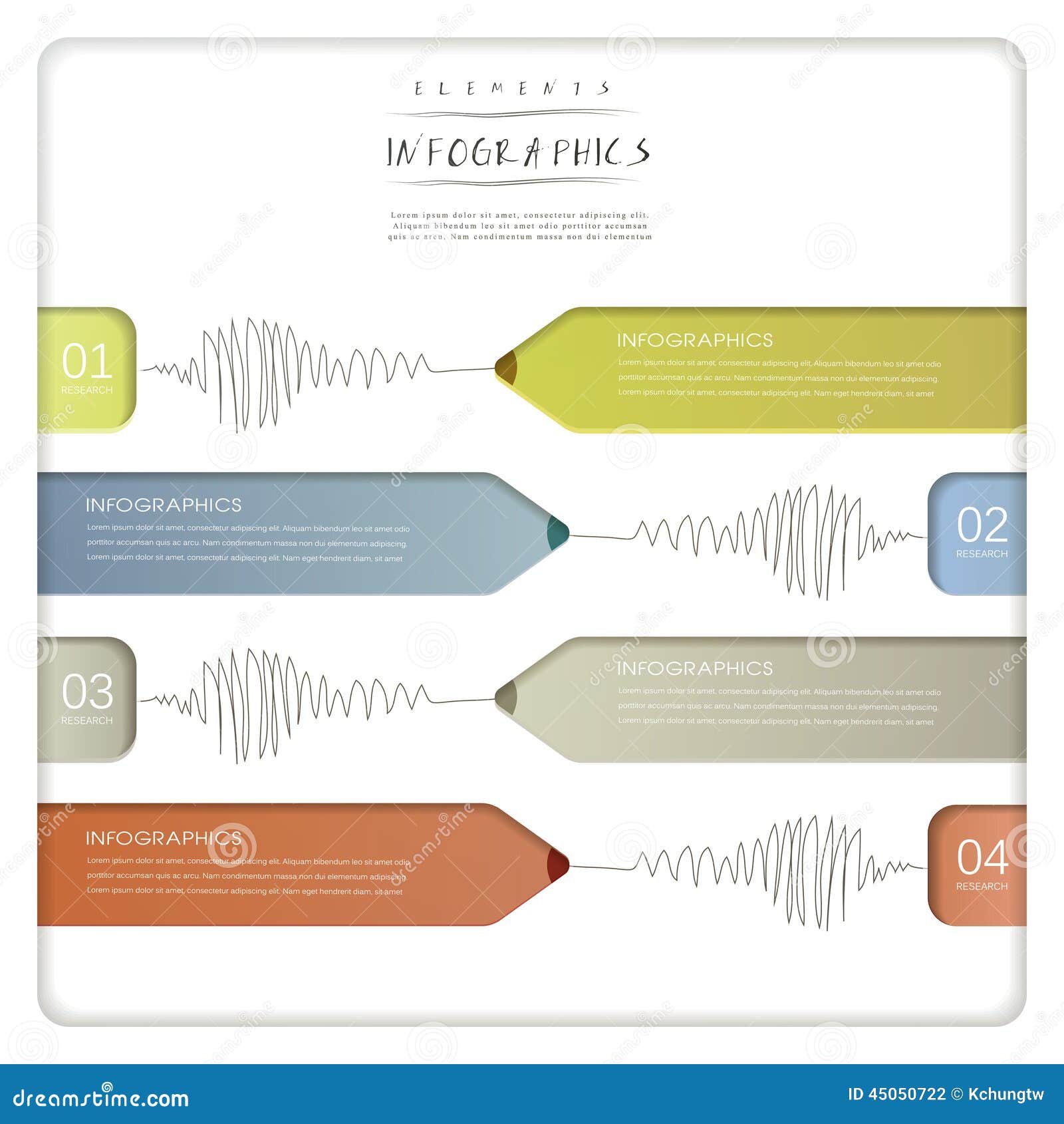 Creative Paper Pencil Bar Chart Infographic Elements Stock Vector ... Creative Paper Pencil Bar Chart Infographic Elements Stock Vector ...