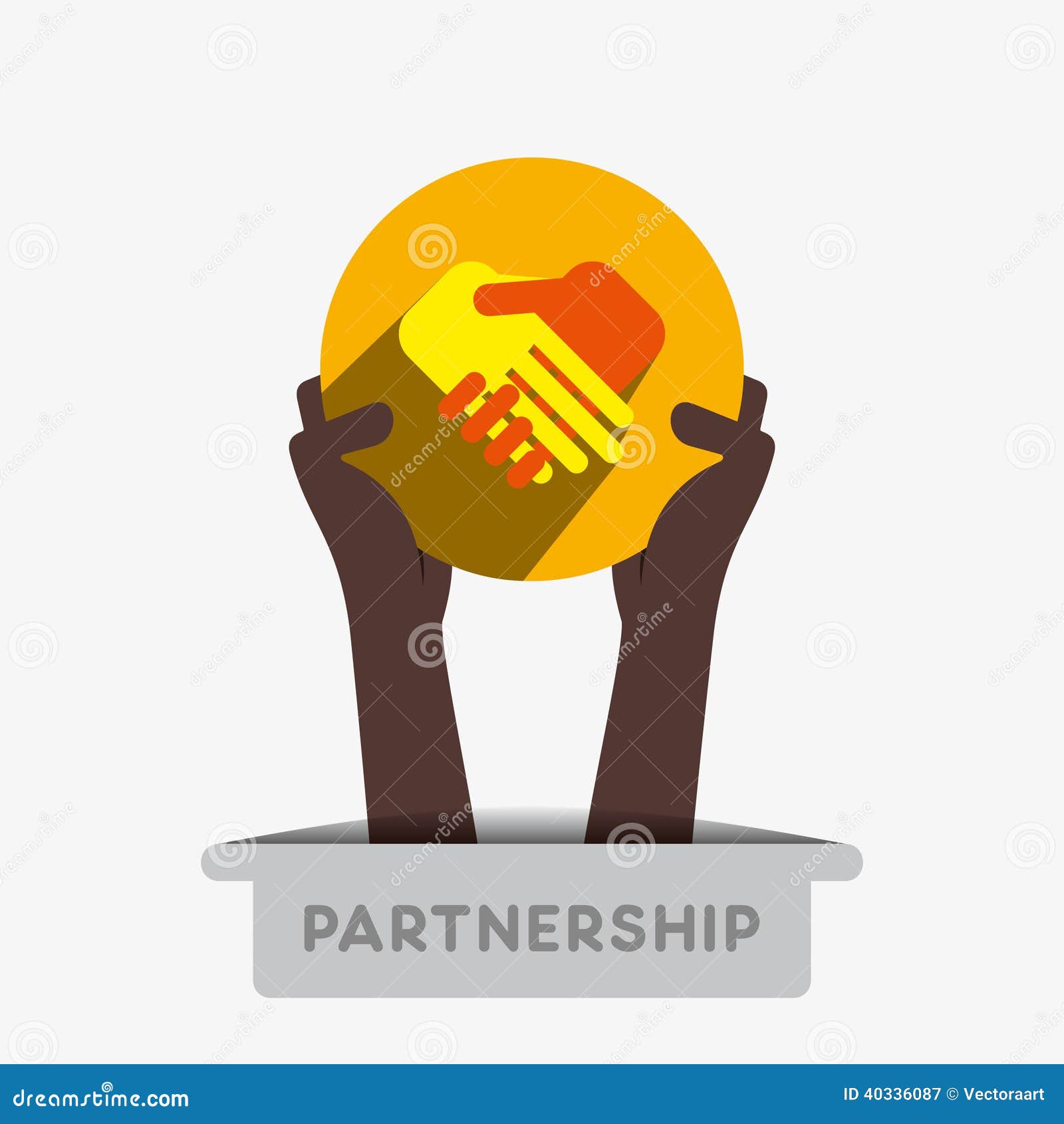 Creative Partnership Foundation Circle Colorful Logo Icon Royalty-Free ...