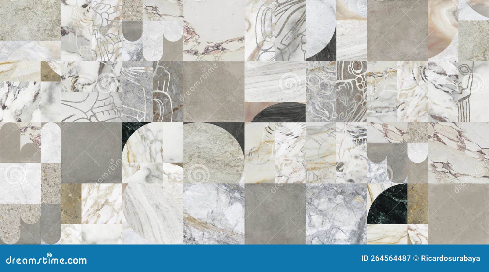 Background or Wallpaper Creative Combining Marbles and Stones. Stock ...