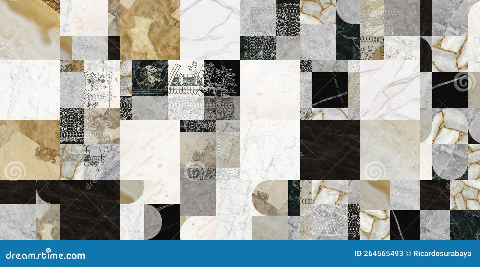 Creative Patchwork for Digital Use, Wallpaper, Backgrounds... Stock ...