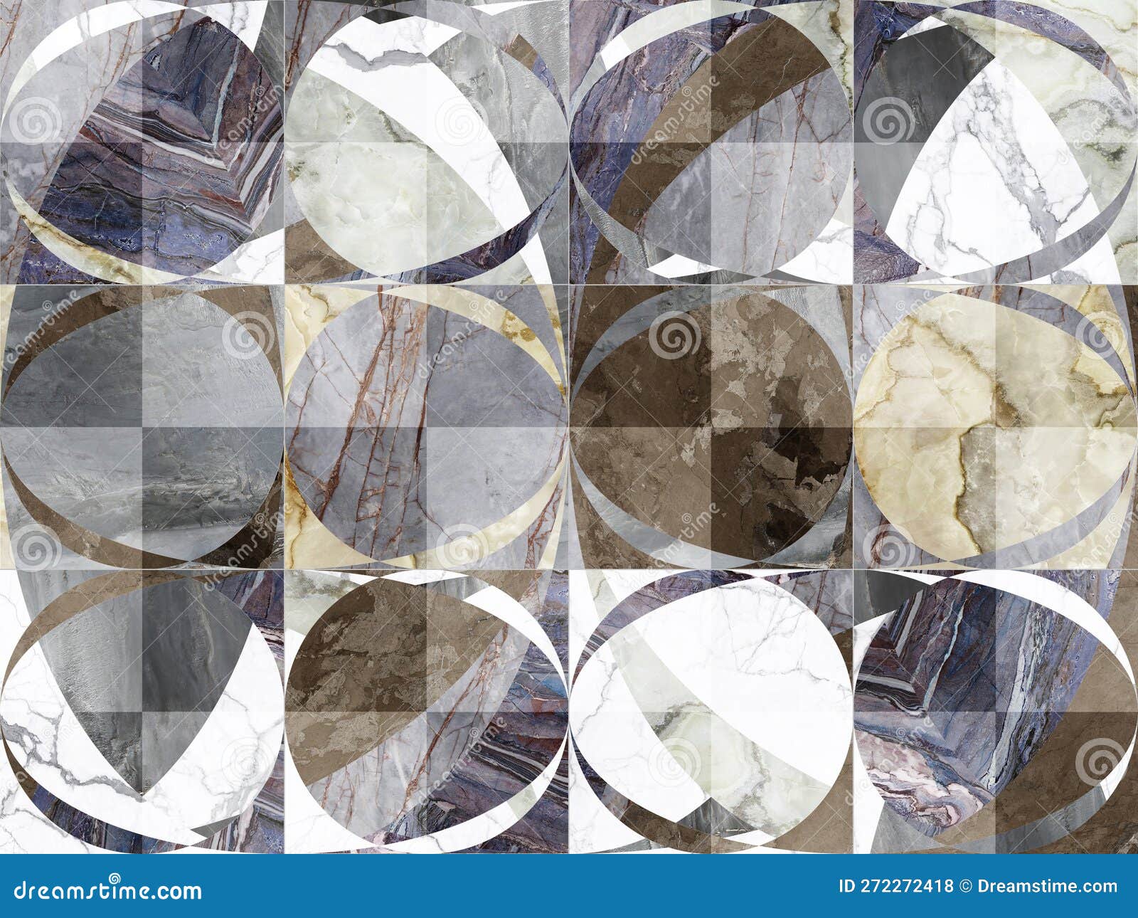 Creative Pattern Stone Ceramic Wallpaper Design. Natural Stones Marbles ...