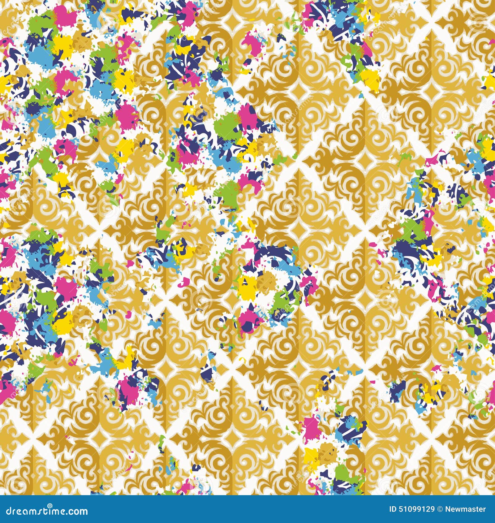 Creative patterned frame stock vector. Illustration of tile - 51099129