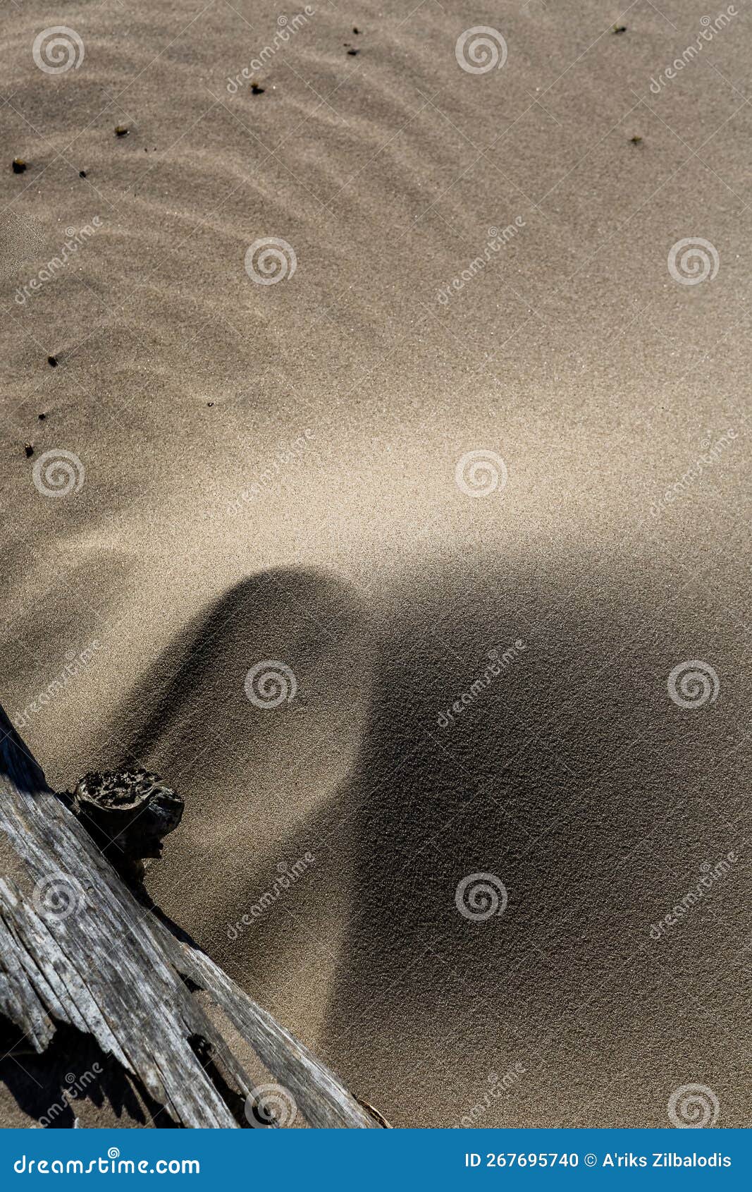 Creative Patterns and Signs in Beach Sand Stock Photo - Image of ...