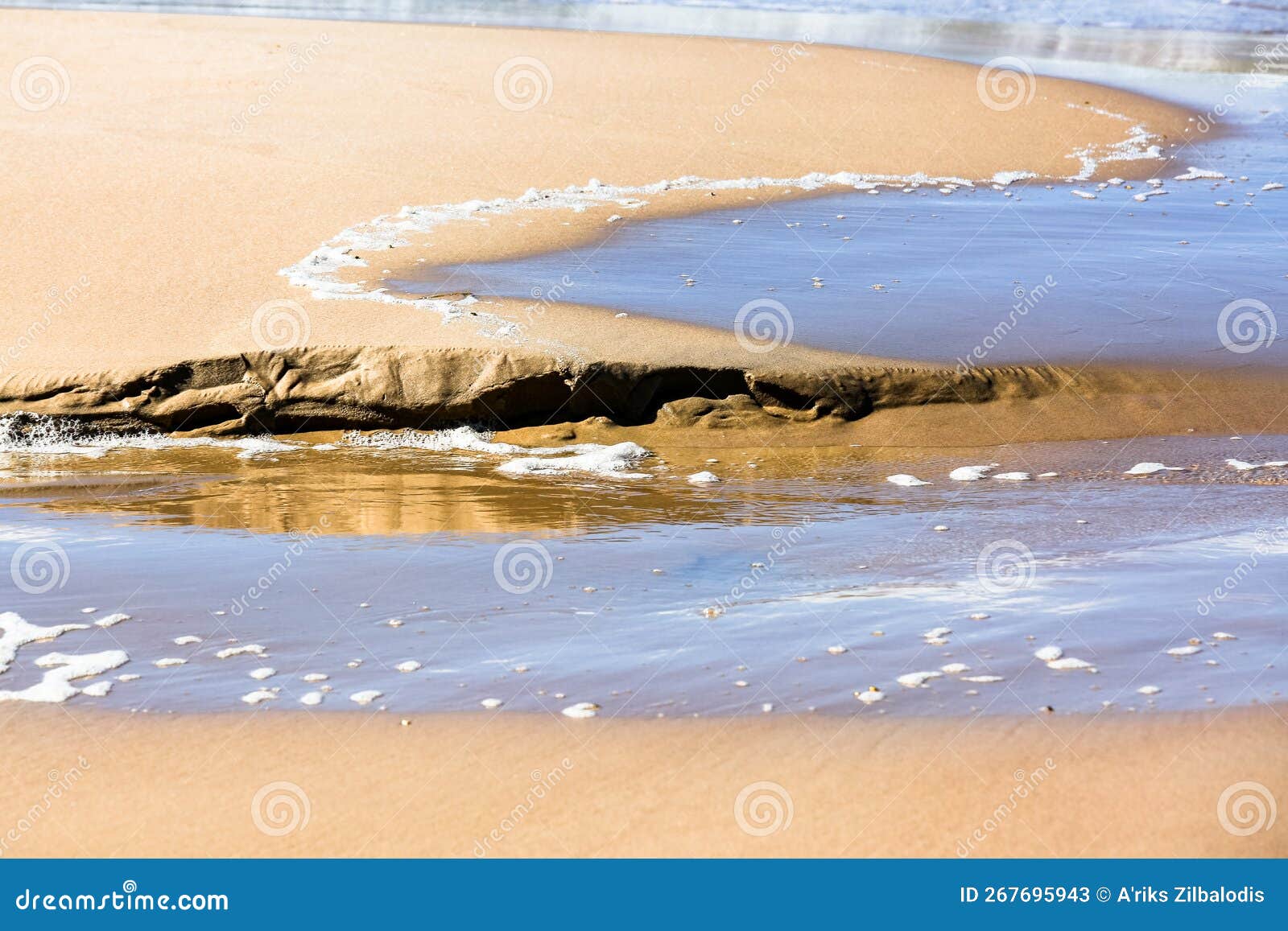 Creative Patterns and Signs in Beach Sand Stock Image - Image of symbol ...