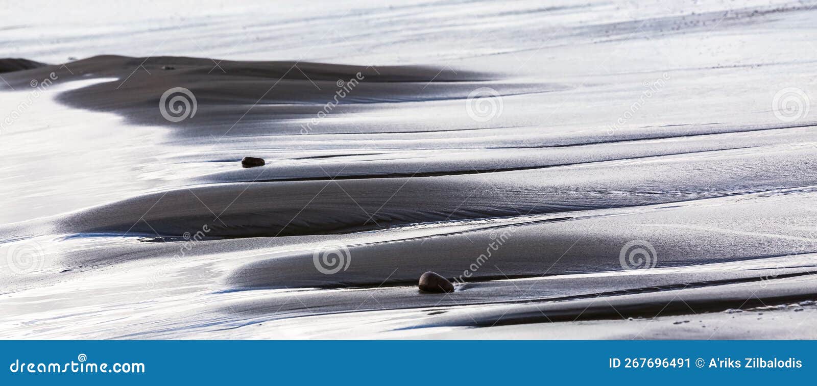 Creative Patterns and Signs in Beach Sand Stock Image - Image of ...