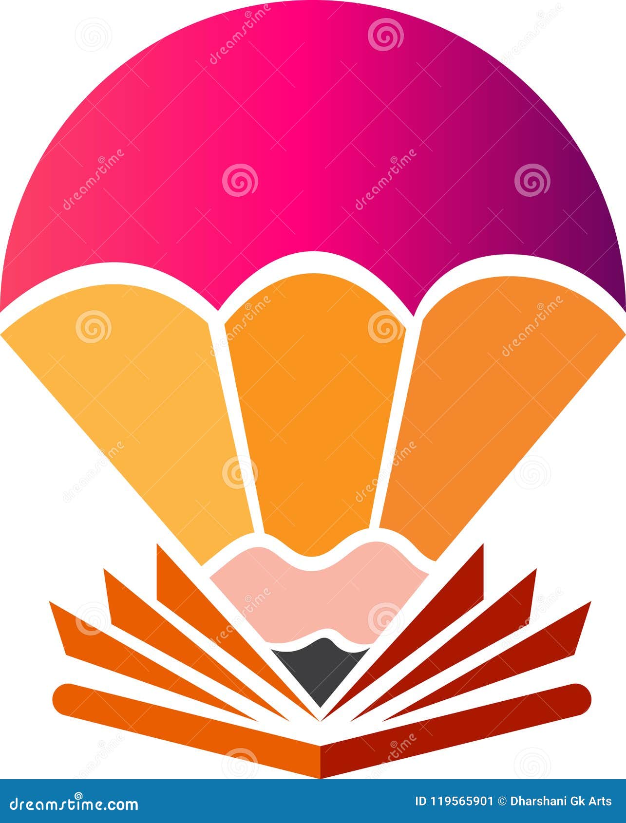 Creative Parachute Infographics Design Cartoon Vector | CartoonDealer ...