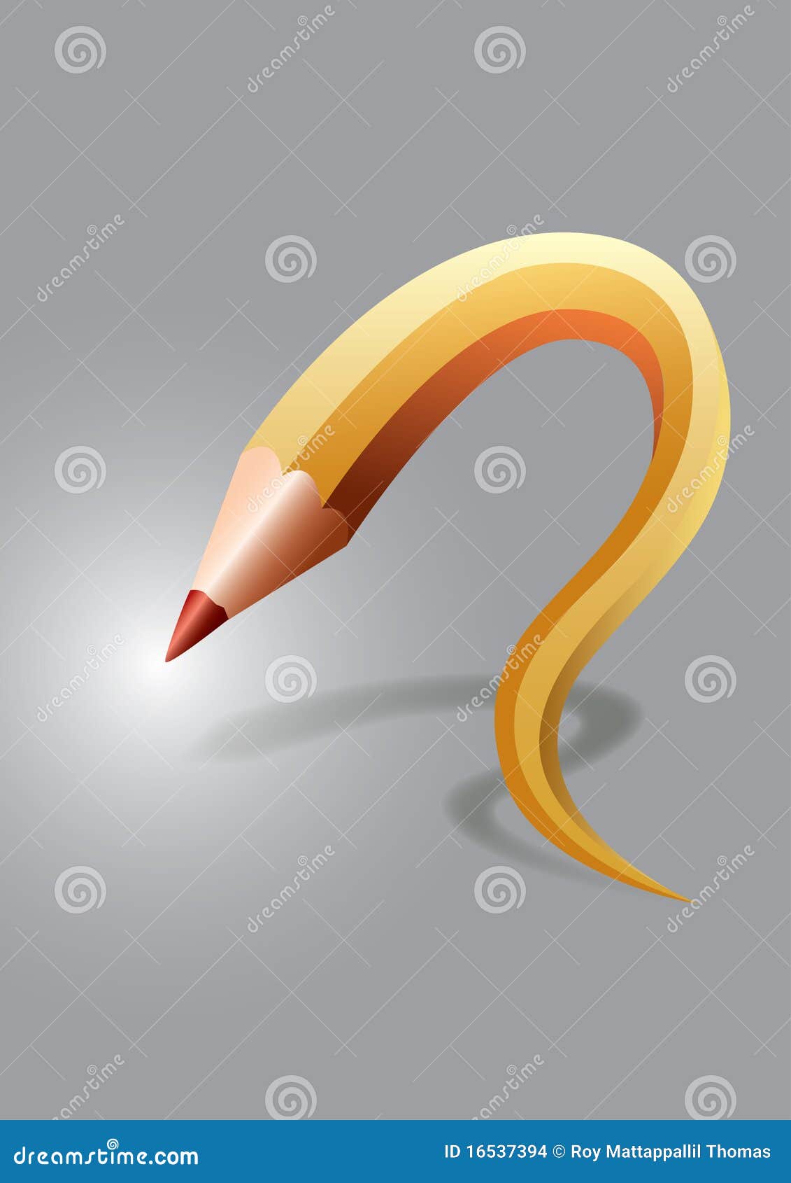 Creative pencil stock vector. Illustration of designer - 16537394