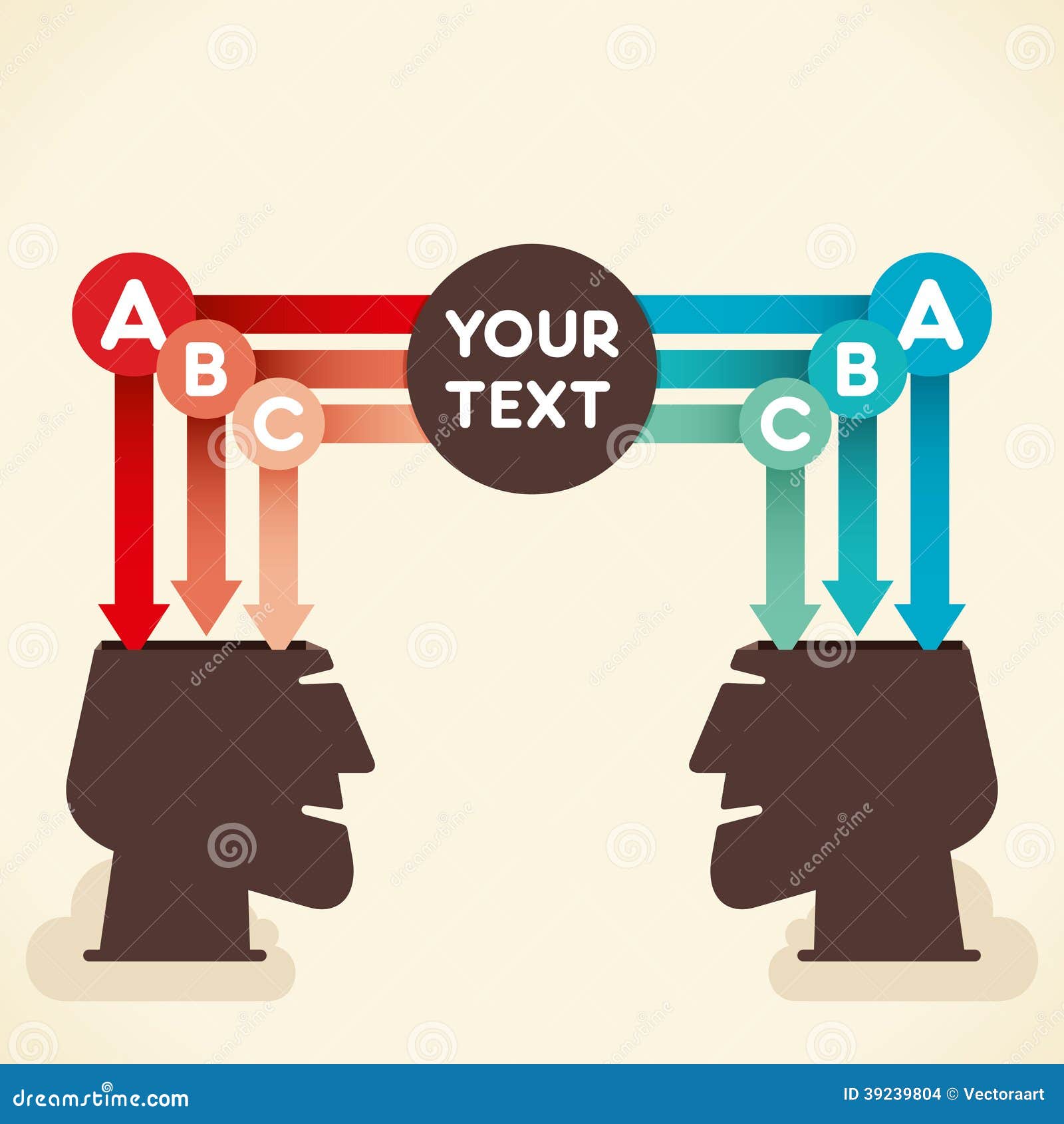 Creative People Communication Info-graphics Stock Vector - Illustration ...