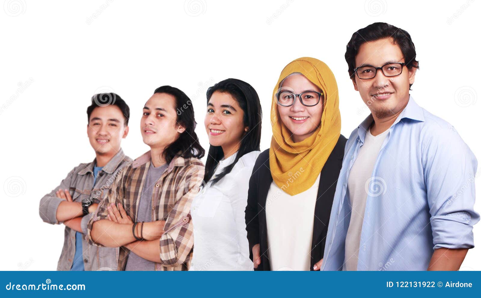 Creative People Smiling Together Stock Photo - Image of casual ...