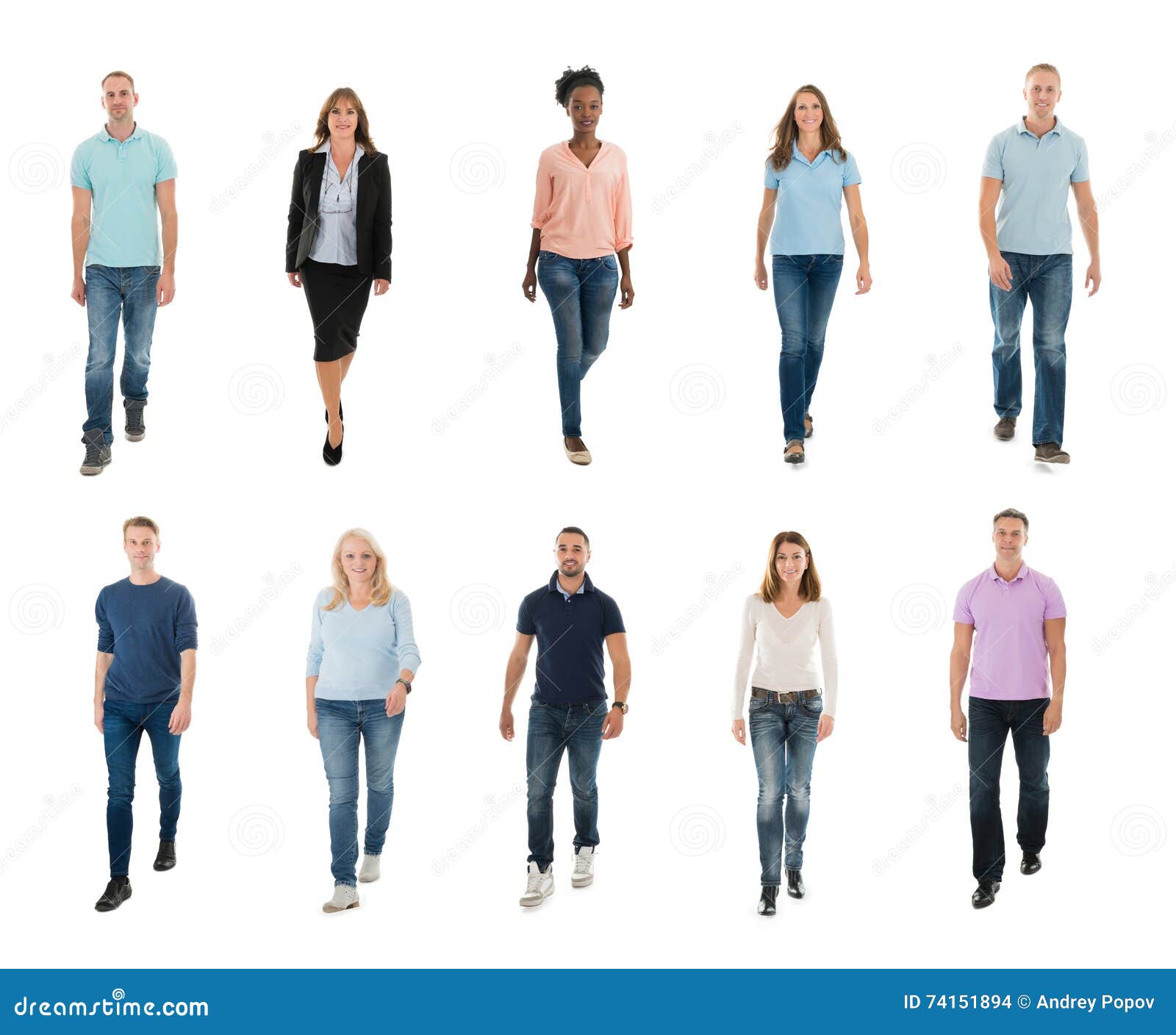 People White Background
