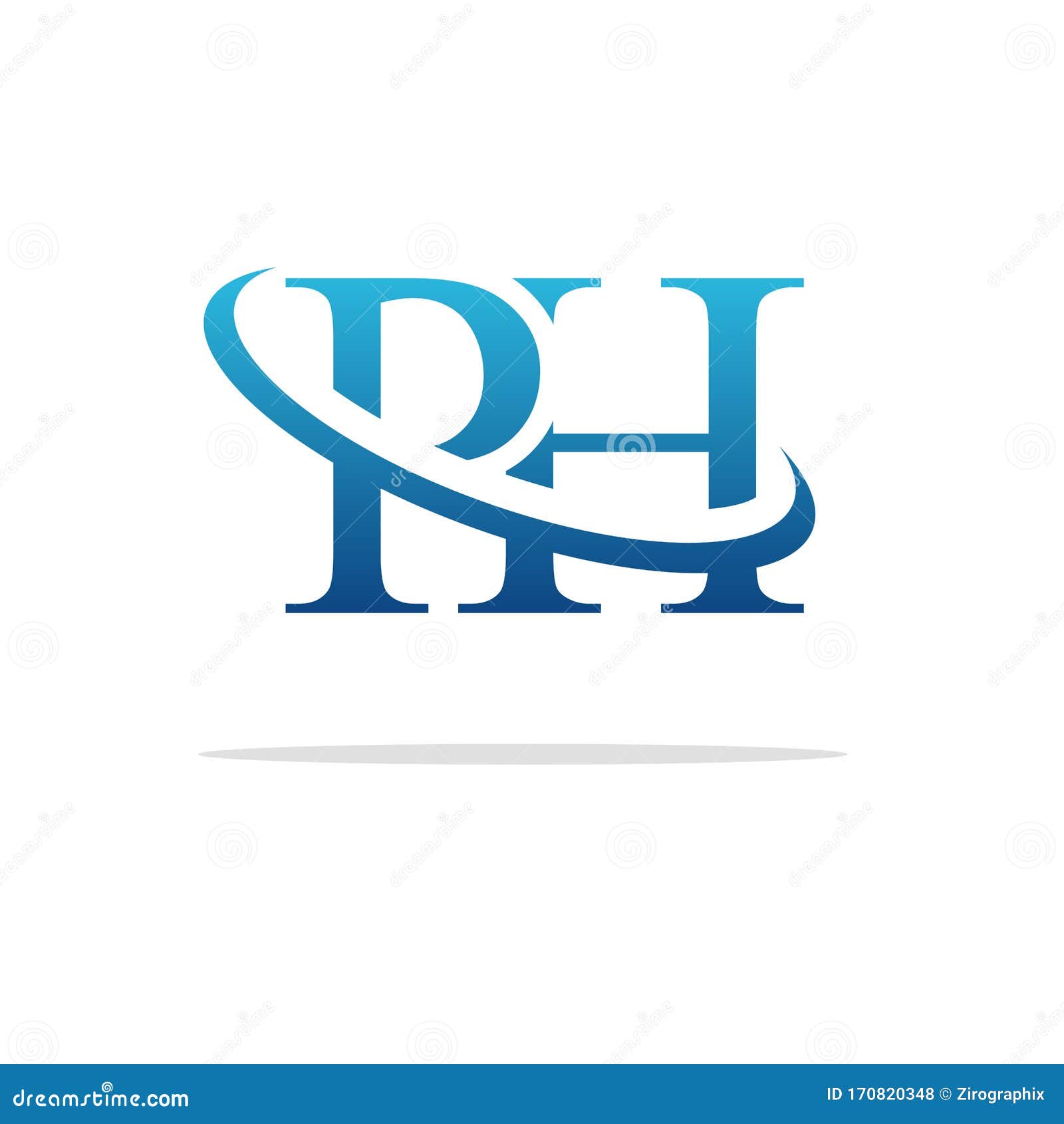 Creative PH Logo Icon Design Stock Vector - Illustration of isolated ...