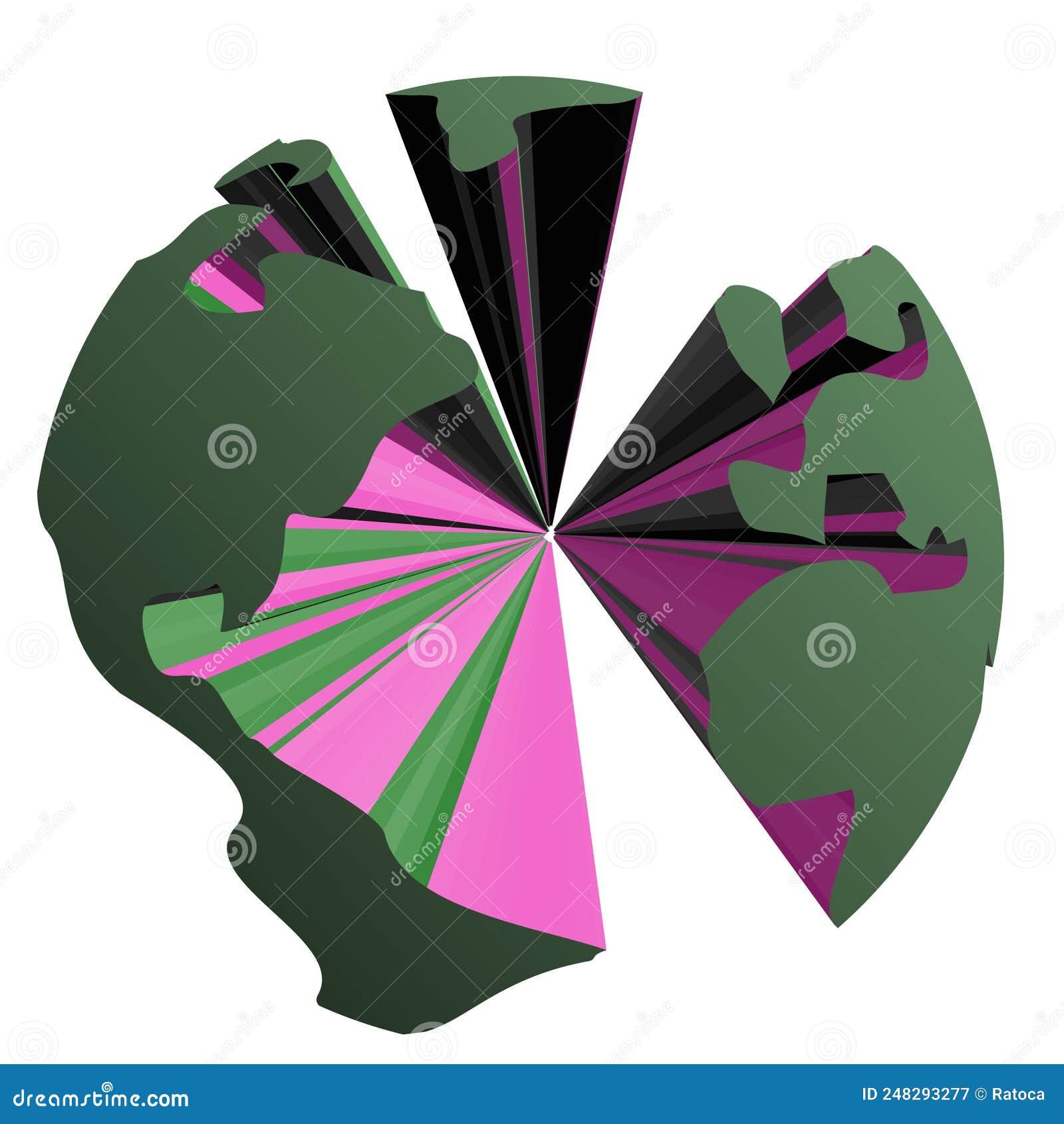 Creative planet stock vector. Illustration of round - 248293277
