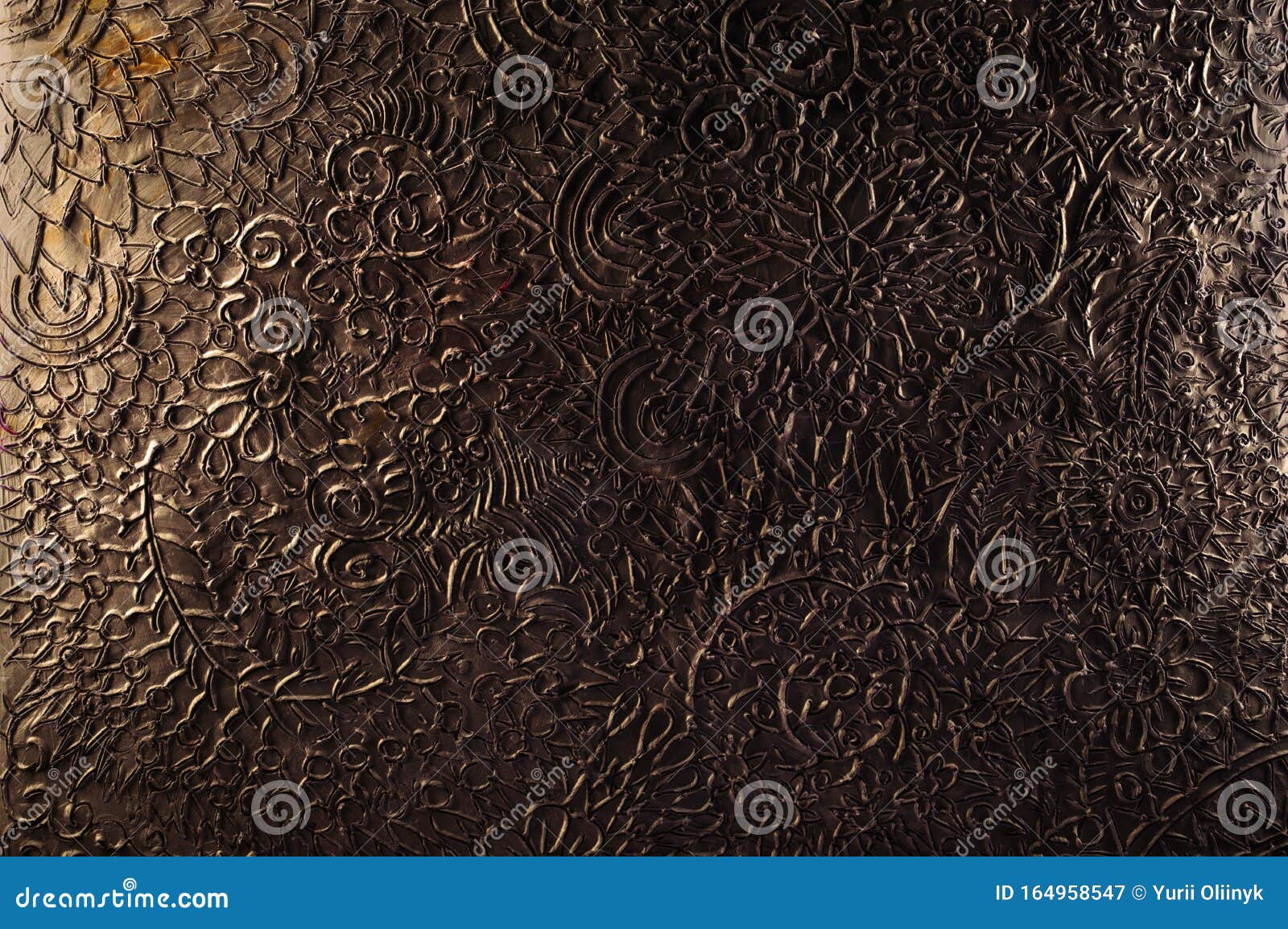 Creative Plasticine Texture Abstraction Hand-drawn on Plasticine with a ...