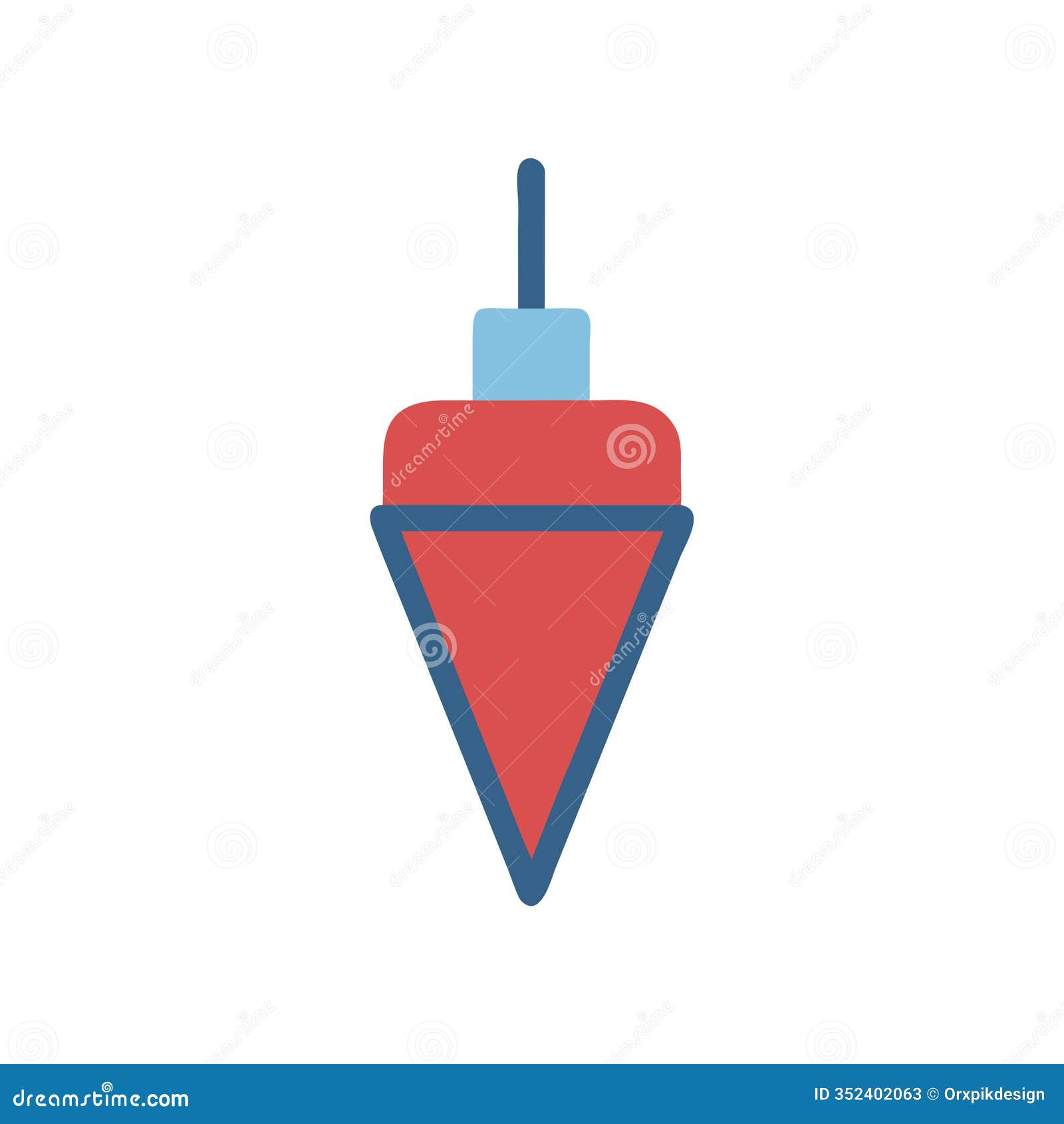 Plumb Bob Icon Vector | CartoonDealer.com #100319198