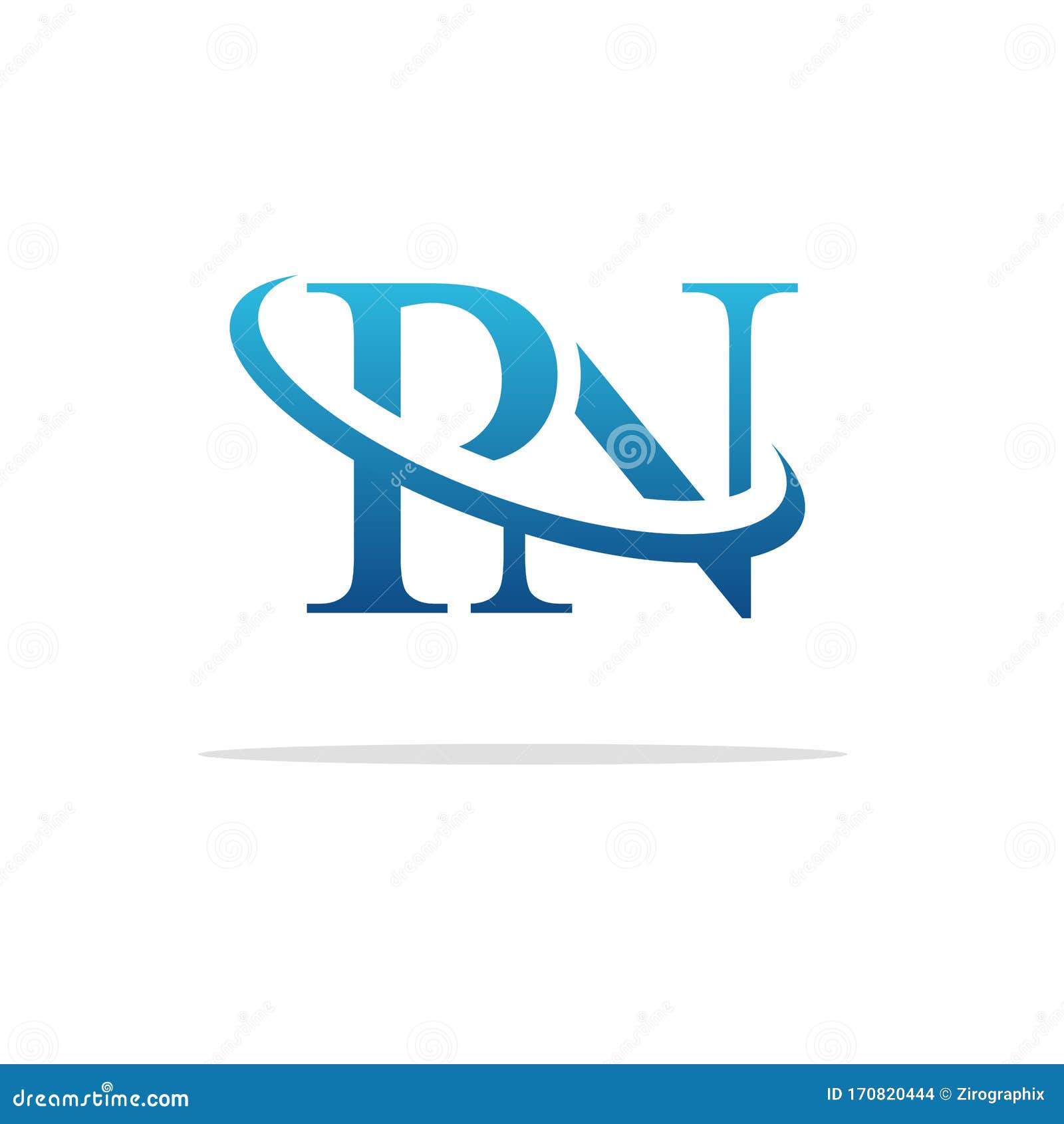 Creative PN Logo Icon Design Stock Vector - Illustration of vector ...