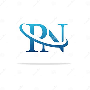 Creative PN Logo Icon Design Stock Vector - Illustration of vector ...