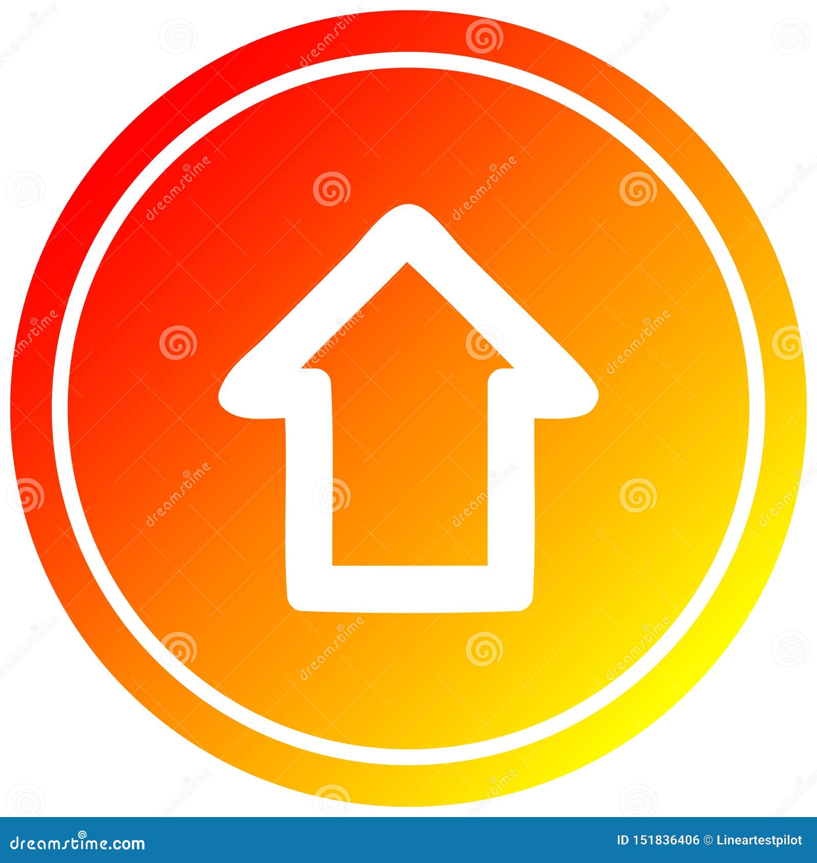 A Creative Pointing Arrow Symbol Stock Vector - Illustration of sign ...