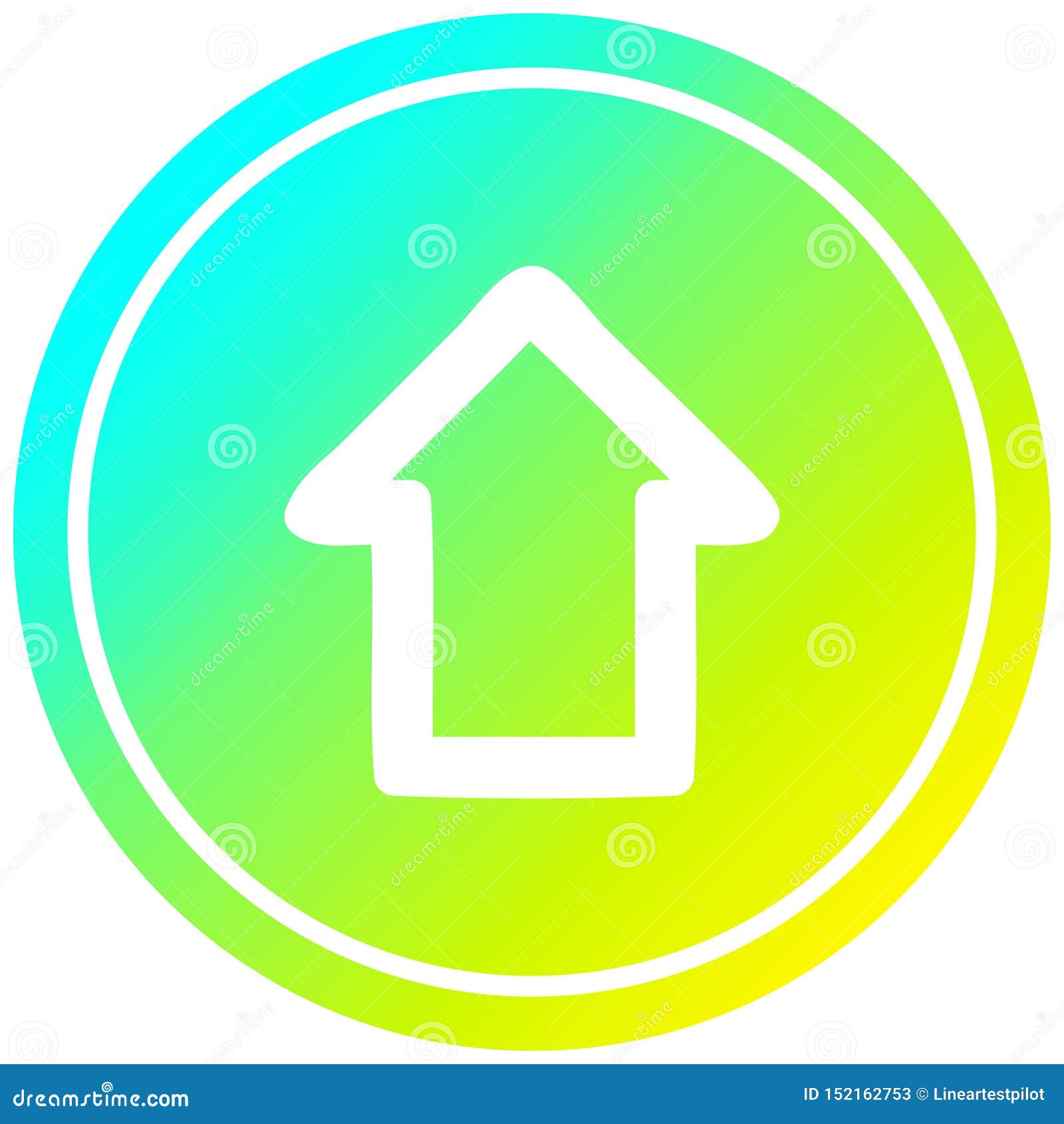 A Creative Pointing Arrow Symbol Stock Vector - Illustration of arrow ...