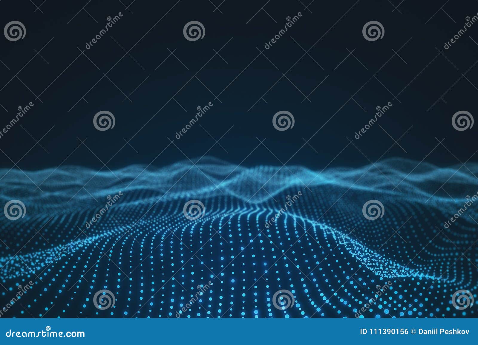 Creative Polygonal Wave Backdrop Stock Illustration - Illustration of ...