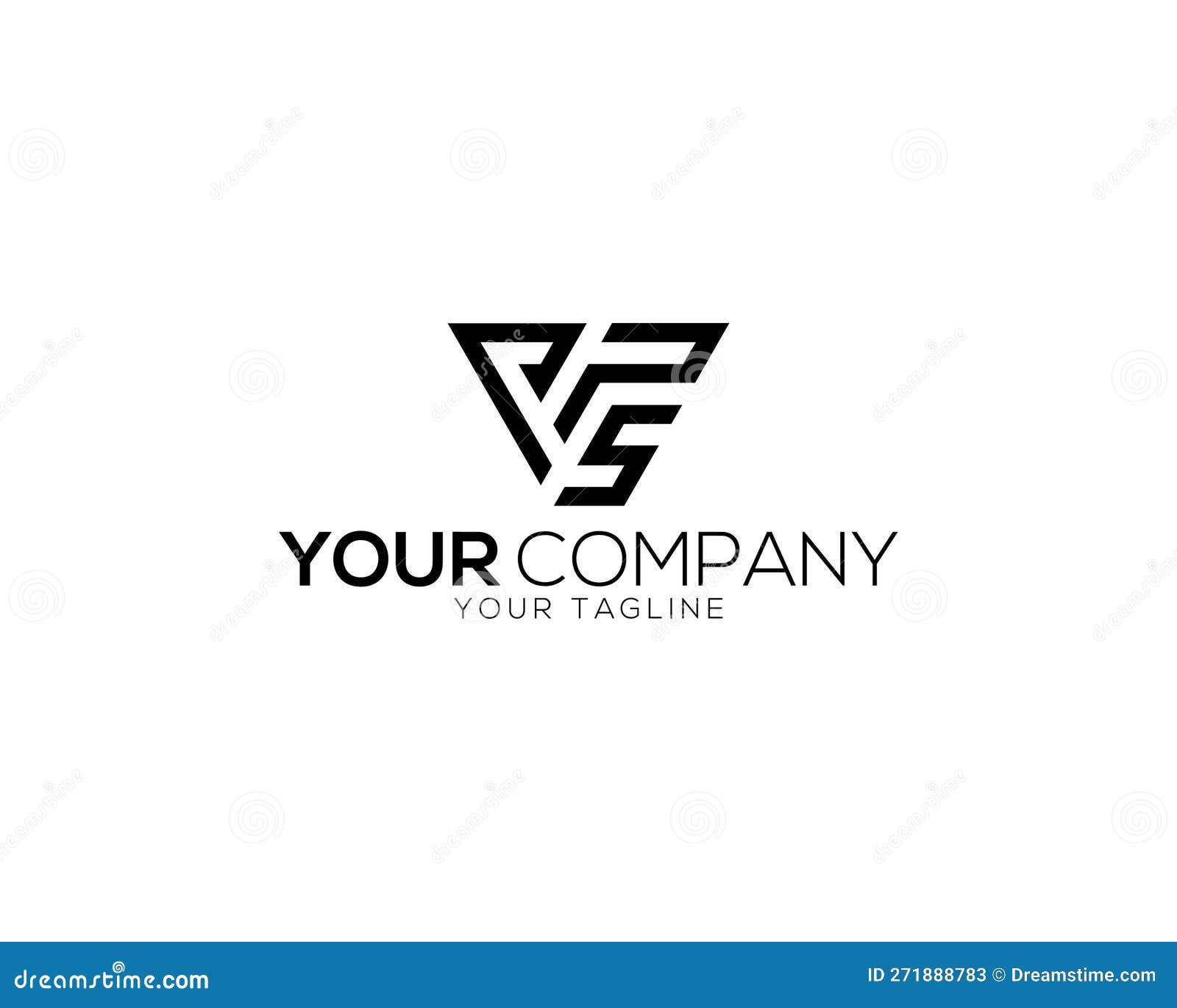 PPS Letter Original Monogram Logo Vector Illustration | CartoonDealer ...
