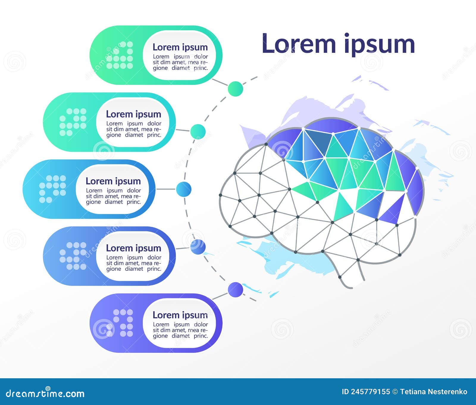 Creative Problem Solving Infographic Chart Design Template Stock Vector ...