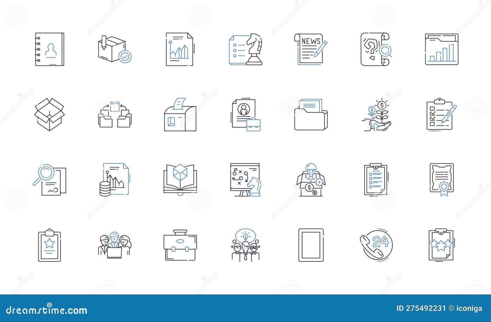 Creative Problem-solving Line Icons Collection. Innovation ...