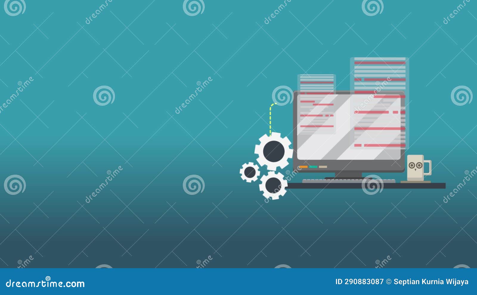 Creative Process Animation about Programer and Coding Theme Stock Video ...