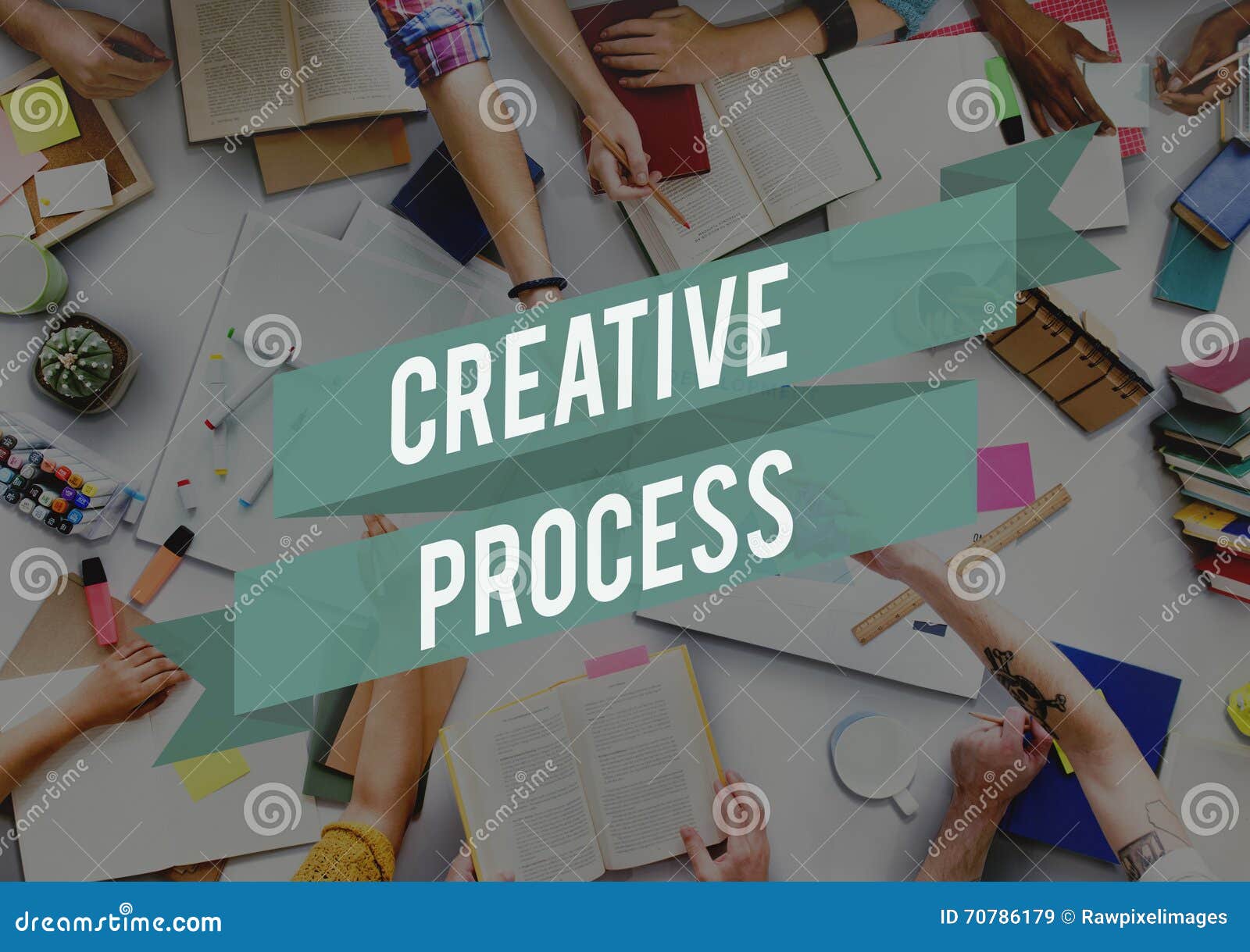 Creative Process Ideas Creativity Imagination Inspiration Concept Stock ...