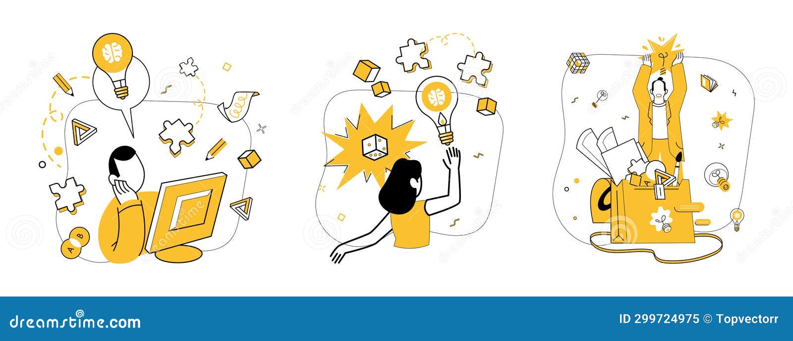 Creative Process. Unique Solutions Blossom, Born from Delicate Petals ...