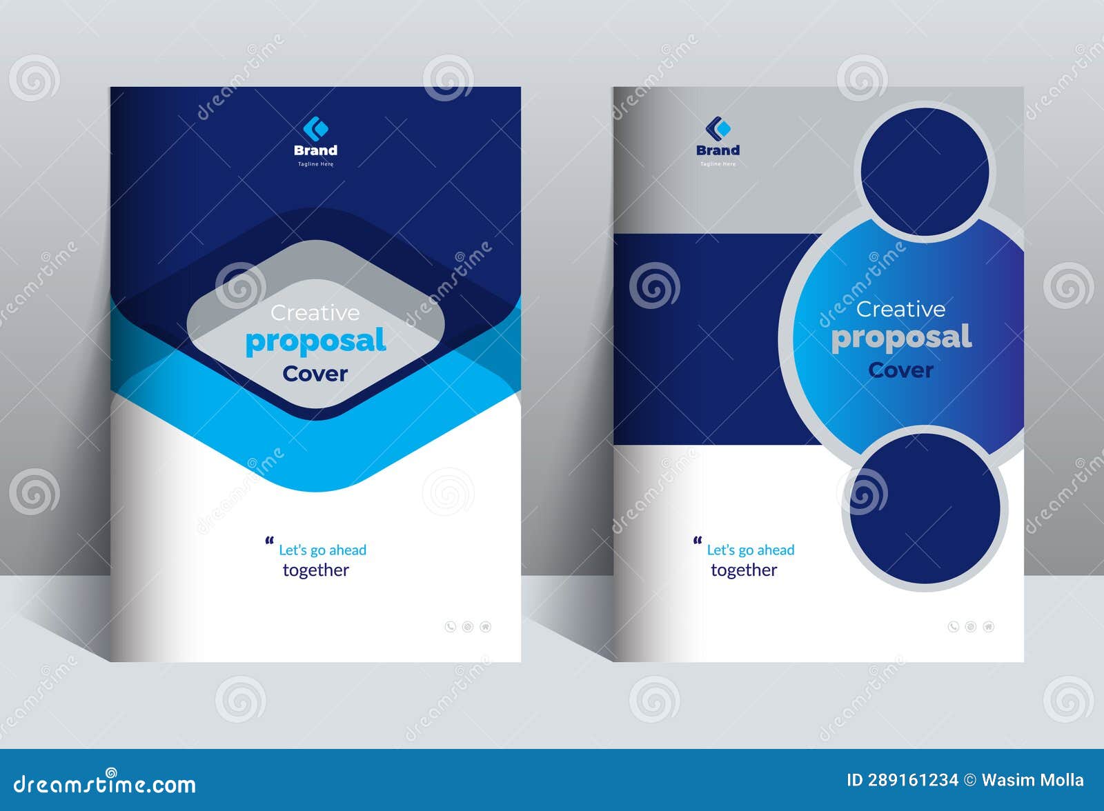 Creative Proposal Cover Design Template Adept For Multipurpose Projects ...
