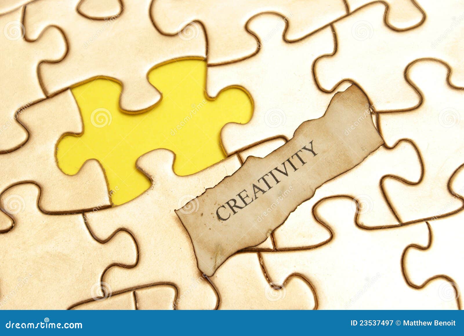 Creative Puzzle stock image. Image of macro, breakthrough - 23537497