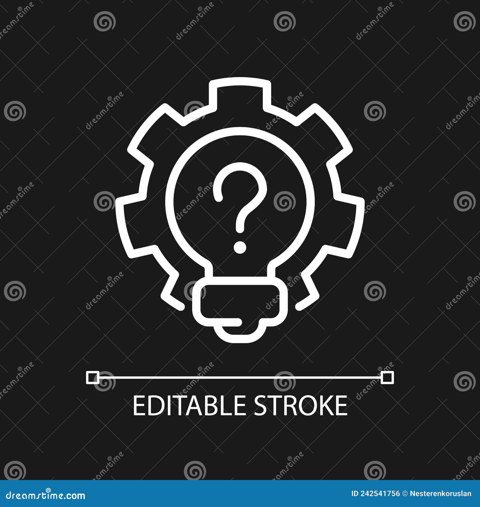 A Creative Question Mark Circular In Hot Gradient Spectrum Vector ...
