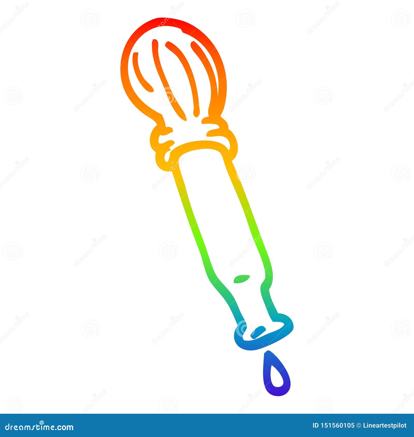 Drawing Pipette Dropper Medicine Royalty-Free Illustration ...