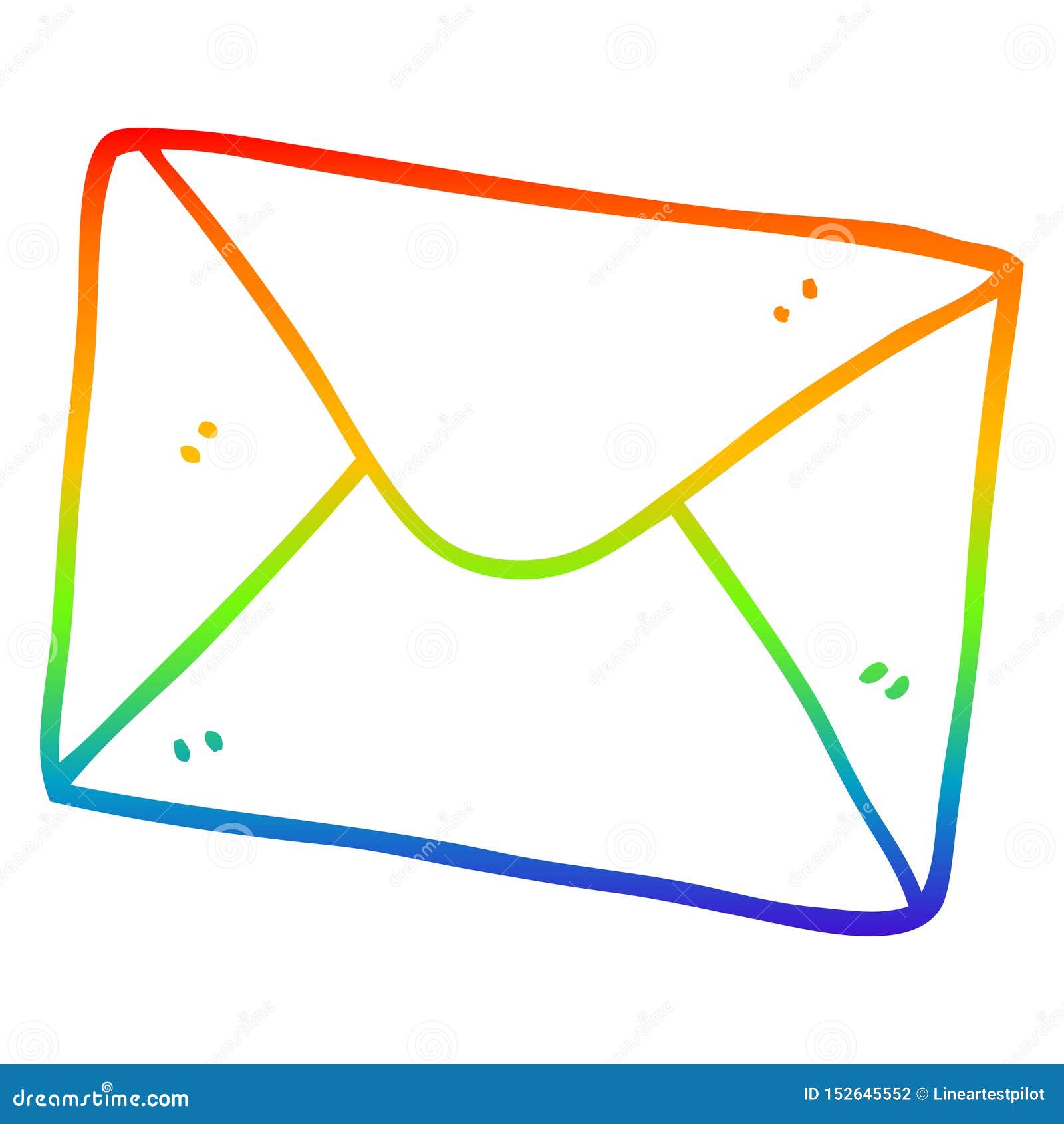 Letter Letters Envelopes Writing Communication Snail Mail Cartoon ...