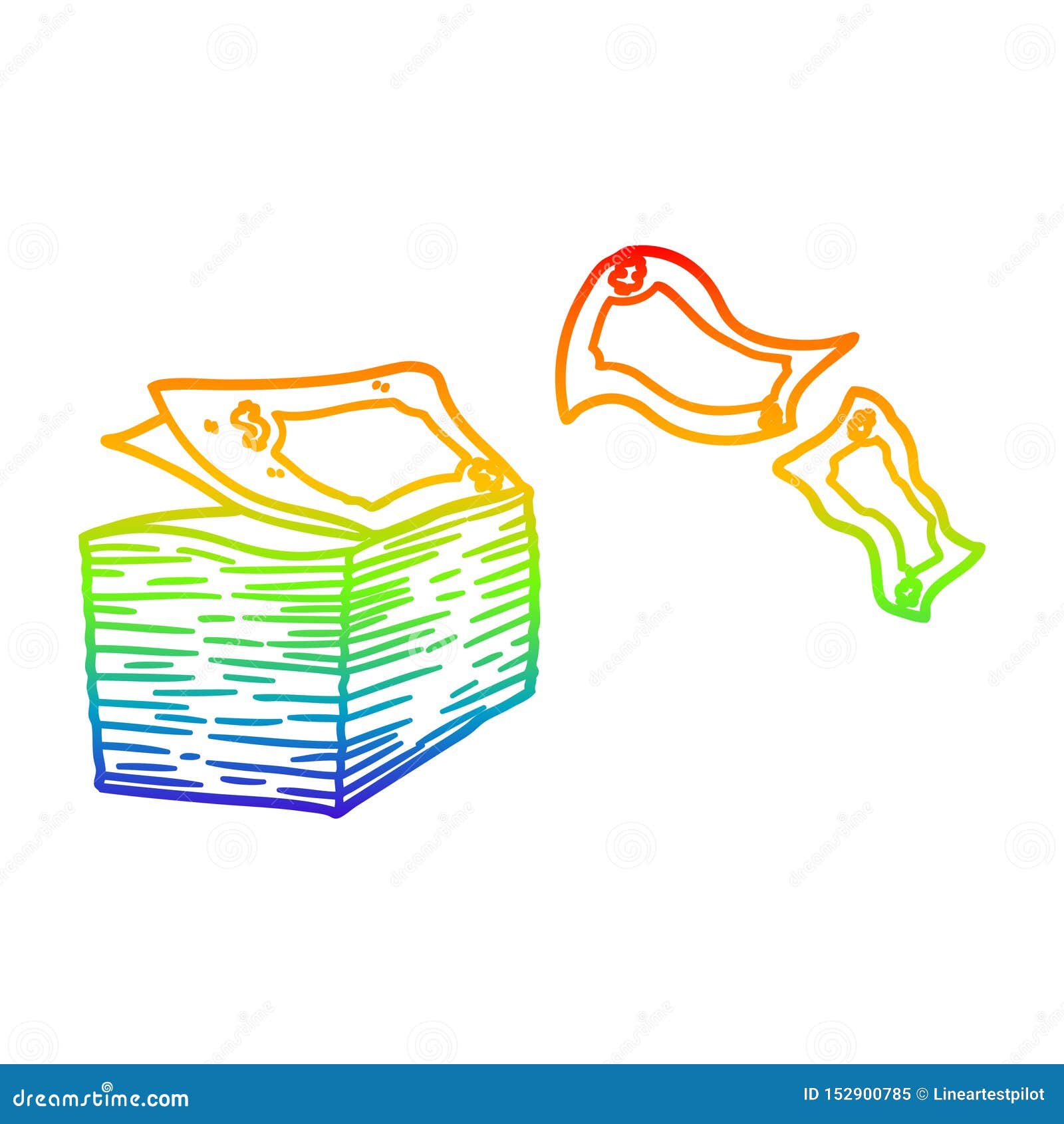 Money Blowing Stock Illustrations – 278 Money Blowing Stock ...