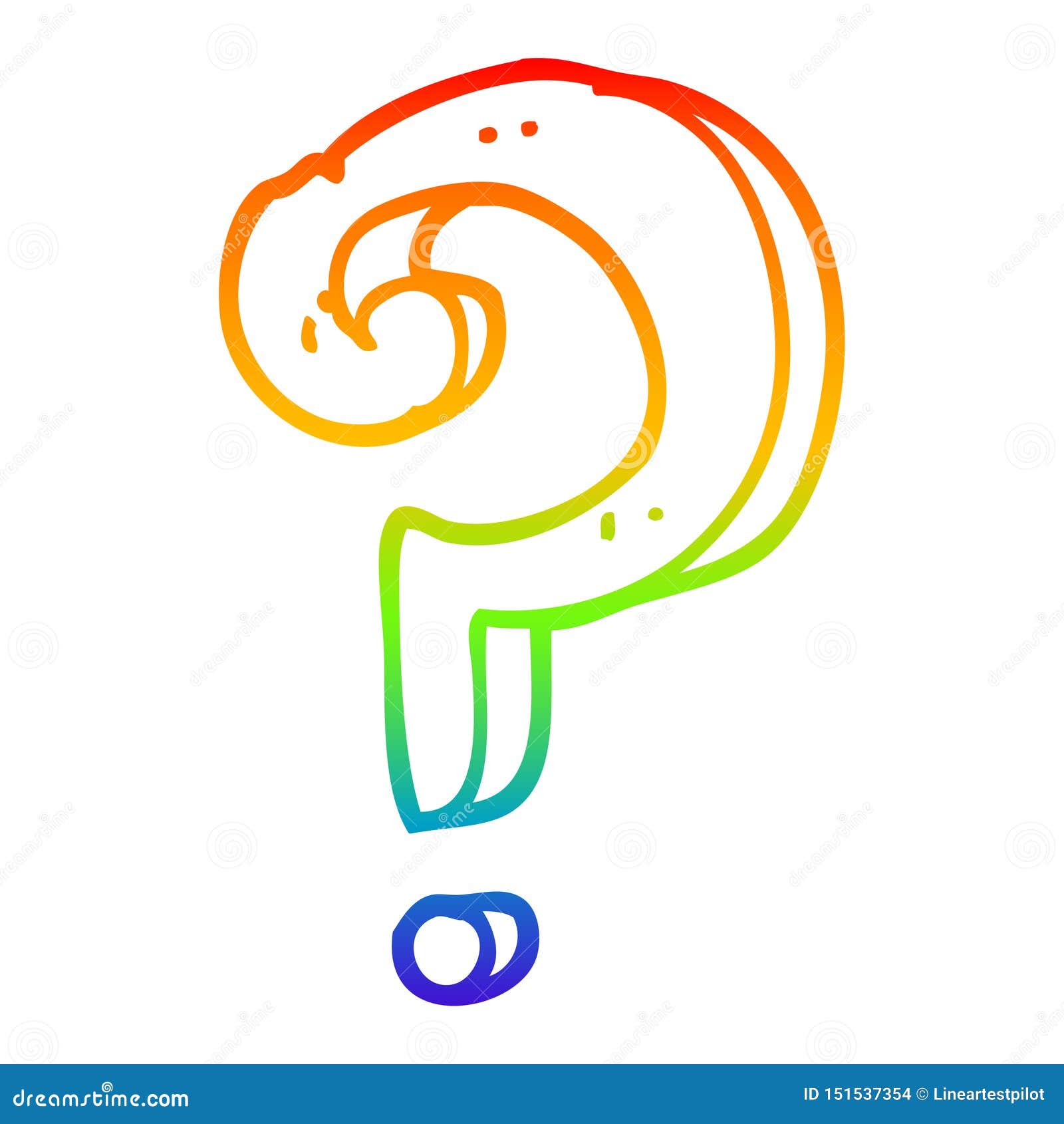 Rainbow Question Mark Stock Illustrations – 738 Rainbow Question Mark ...