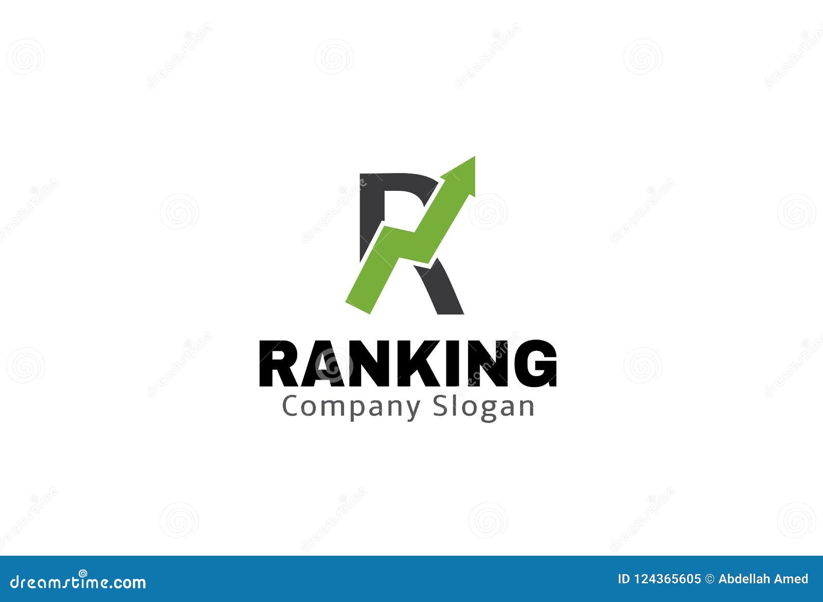 Ranking Logo Design Illustration Stock Vector - Illustration of ...