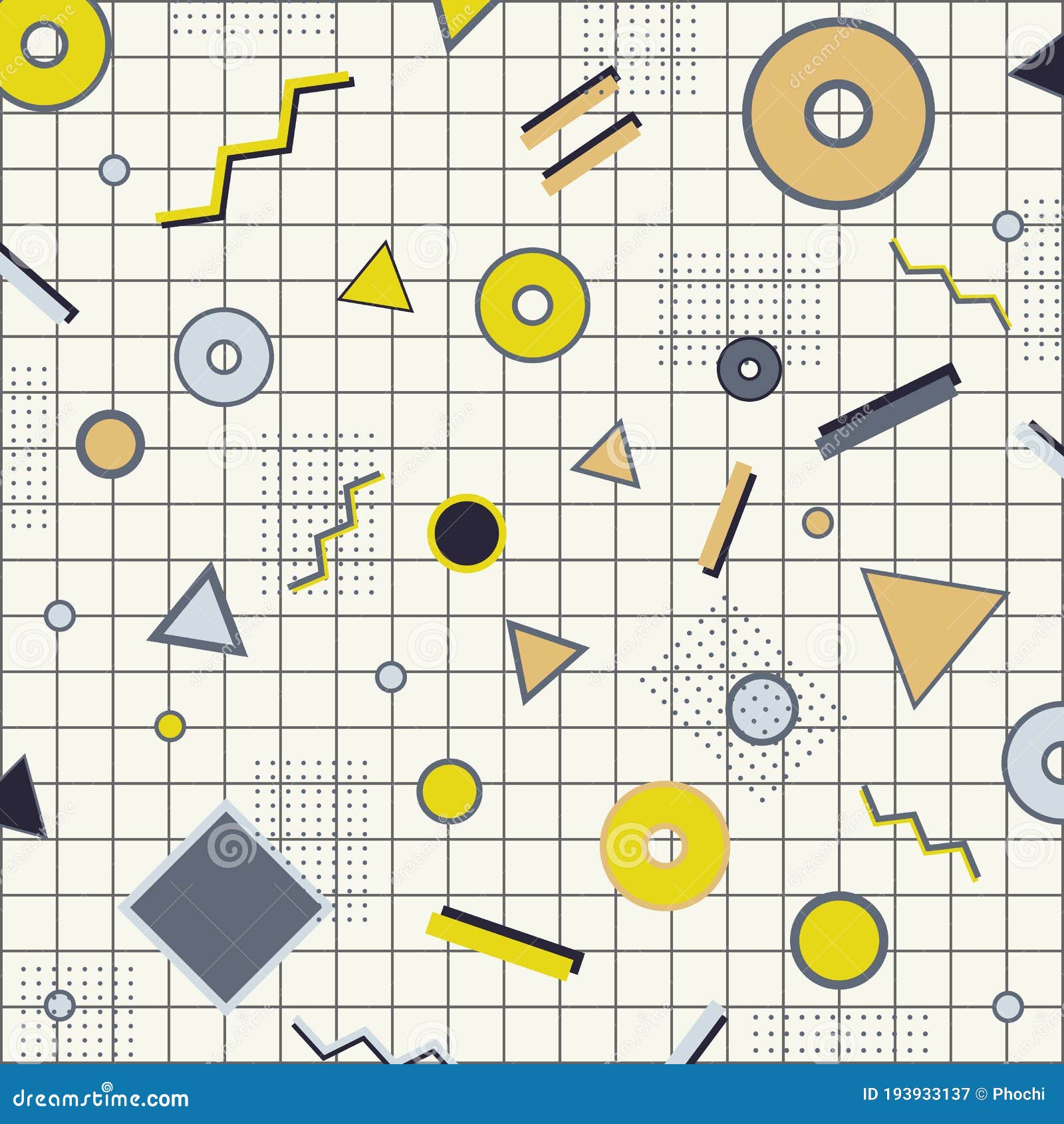 Creative Rectangle Swirl Design Pattern Background Vector Illustration ...