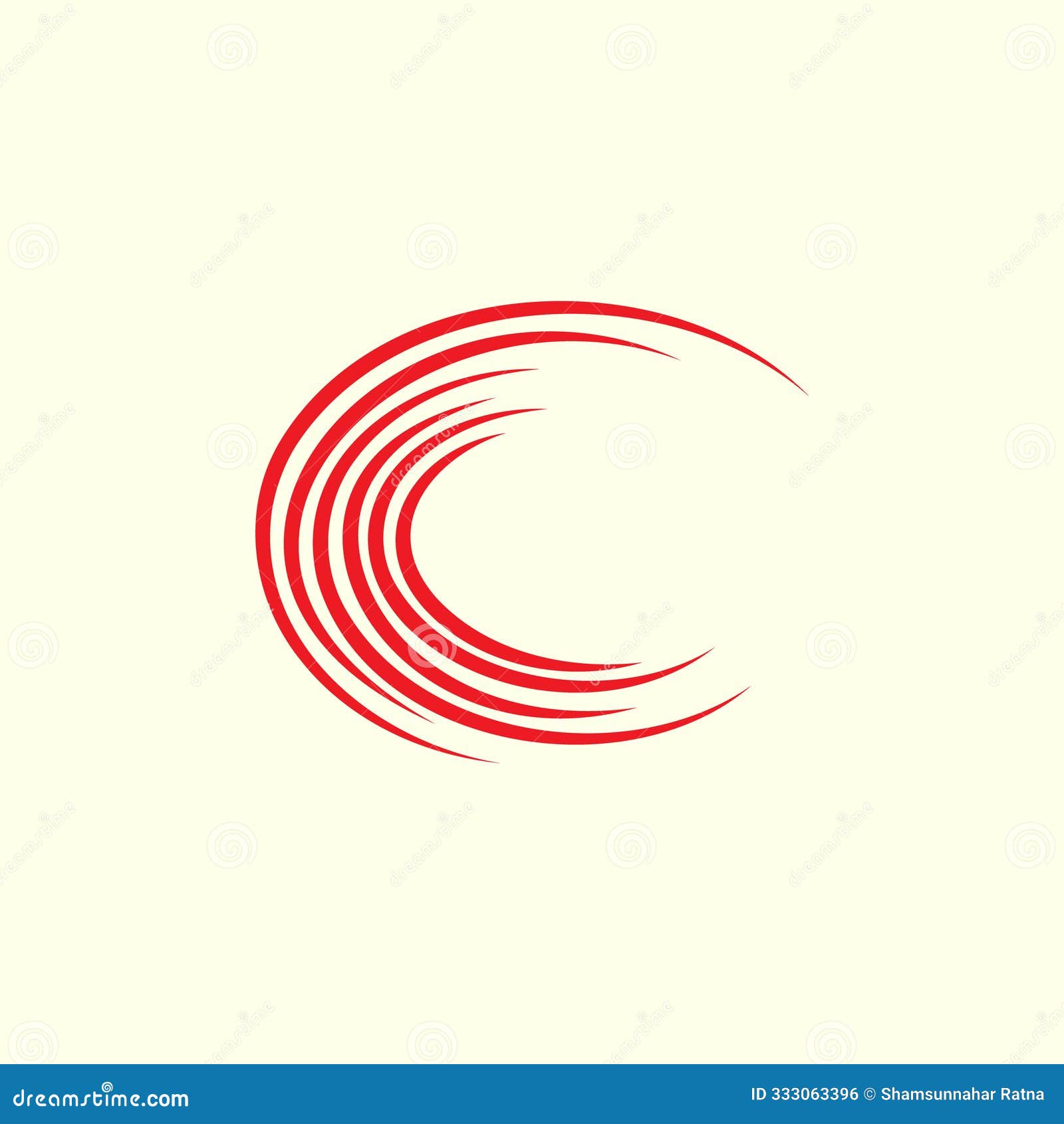Technology and Networking Red Circle Vector Logo Design. Stock ...
