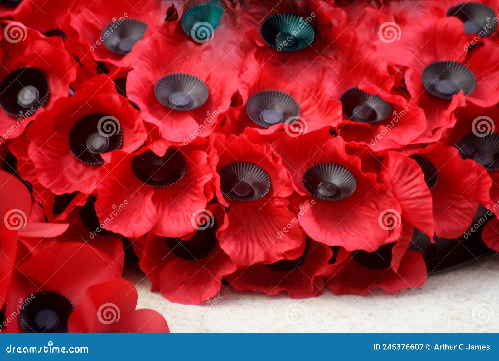 Creative Remembrance Day stock illustration. Illustration of wreath ...