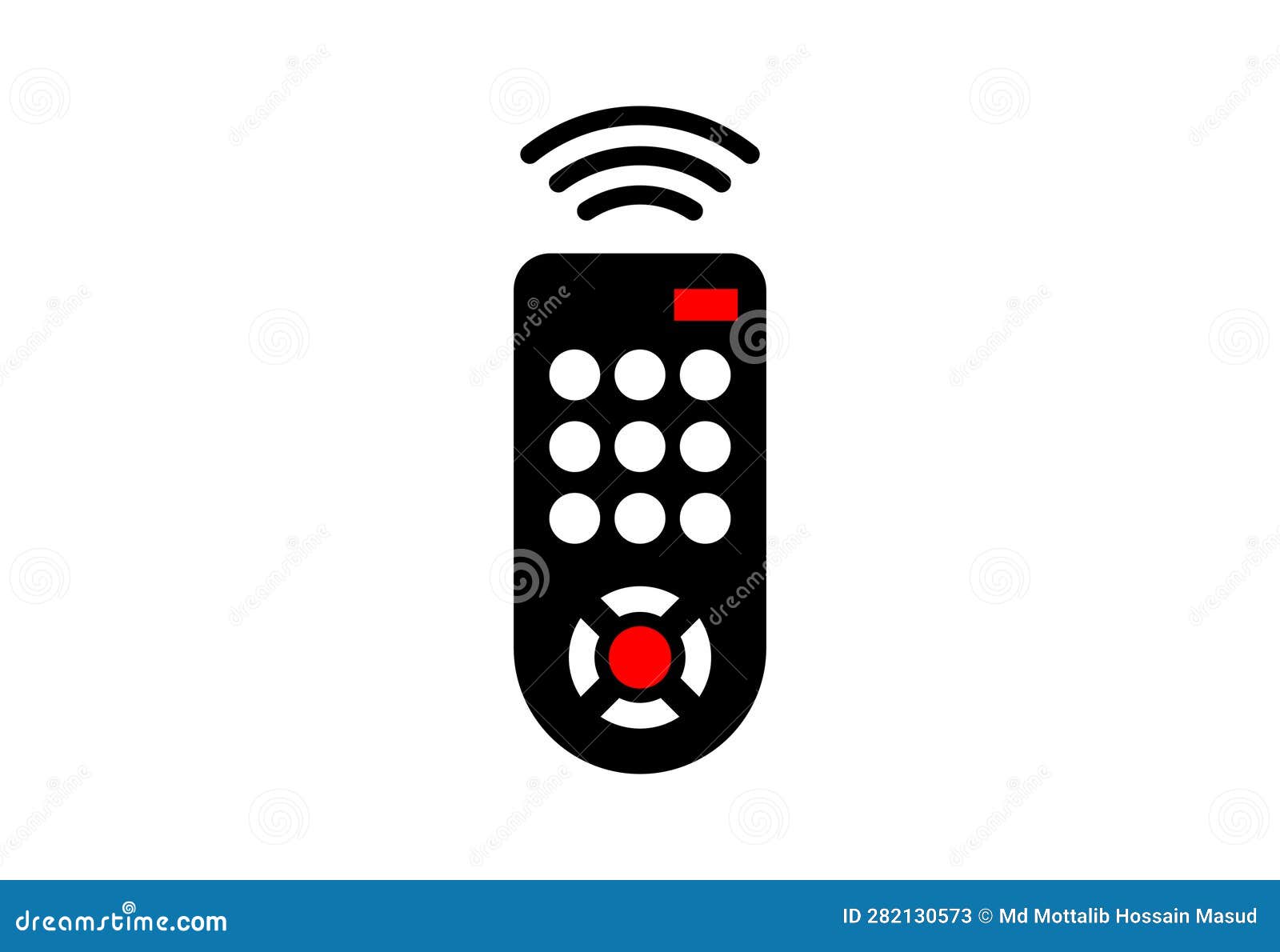 Creative Remote Logo Design, Vector Illustration Stock Illustration ...