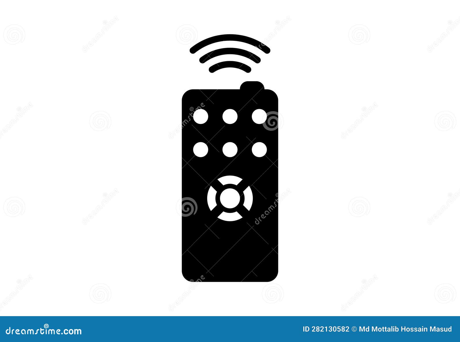 Creative Remote Logo Design, Vector Illustration Stock Illustration ...