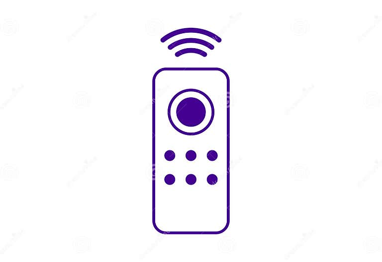 Creative Remote Logo Design, Vector Illustration Stock Illustration ...